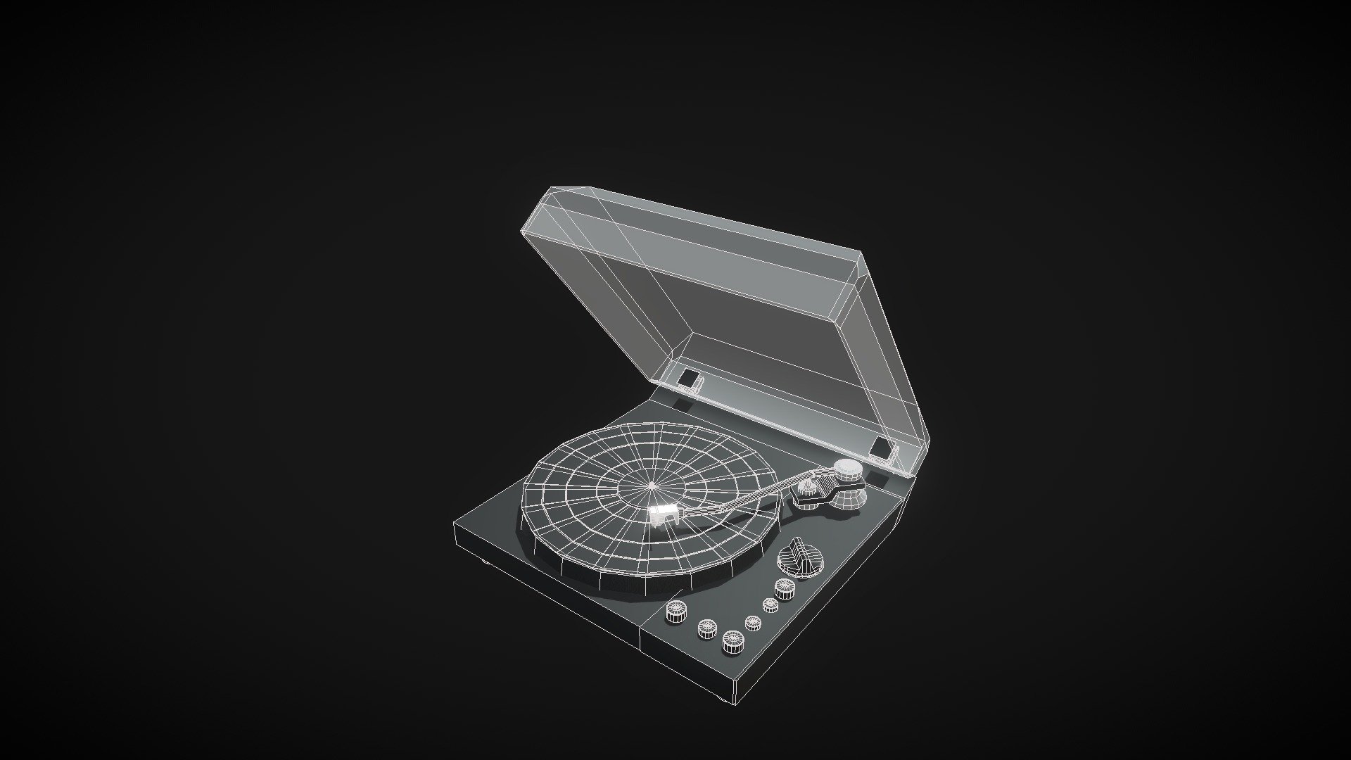 Vibe Vault Vinyl Player Completed - Download Free 3D model by johanlok3 ...