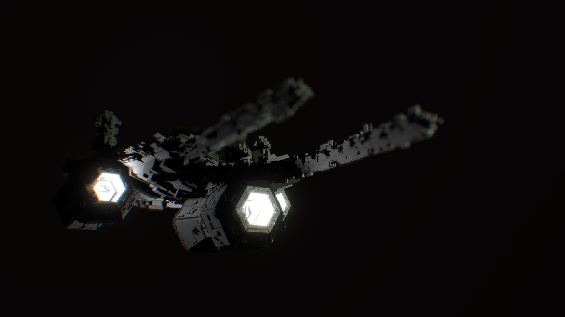 Capital Ship - 3D model by pikabobalex [66190b8] - Sketchfab