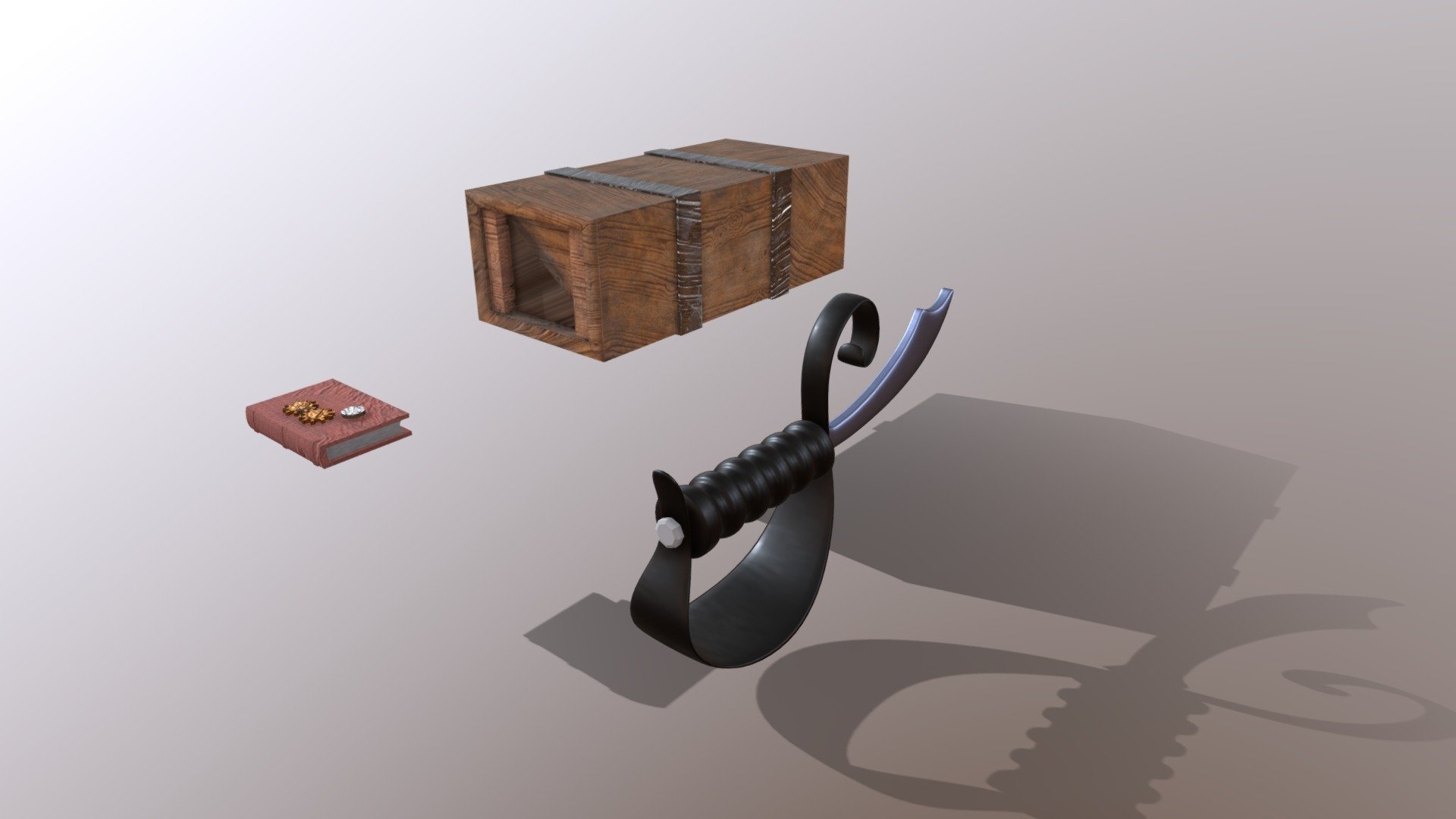 Decor Assests Finished Export - Download Free 3D model by Kristian West ...