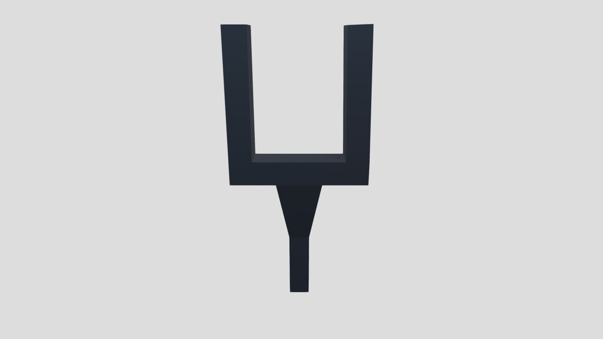 Tuning Fork - 3D model by aatif.sattaur [661ebbe] - Sketchfab
