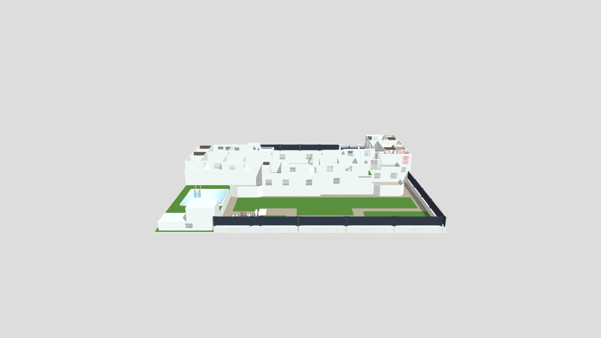 Bailey House - Download Free 3D model by Home Design 3D (@homedesign3d ...