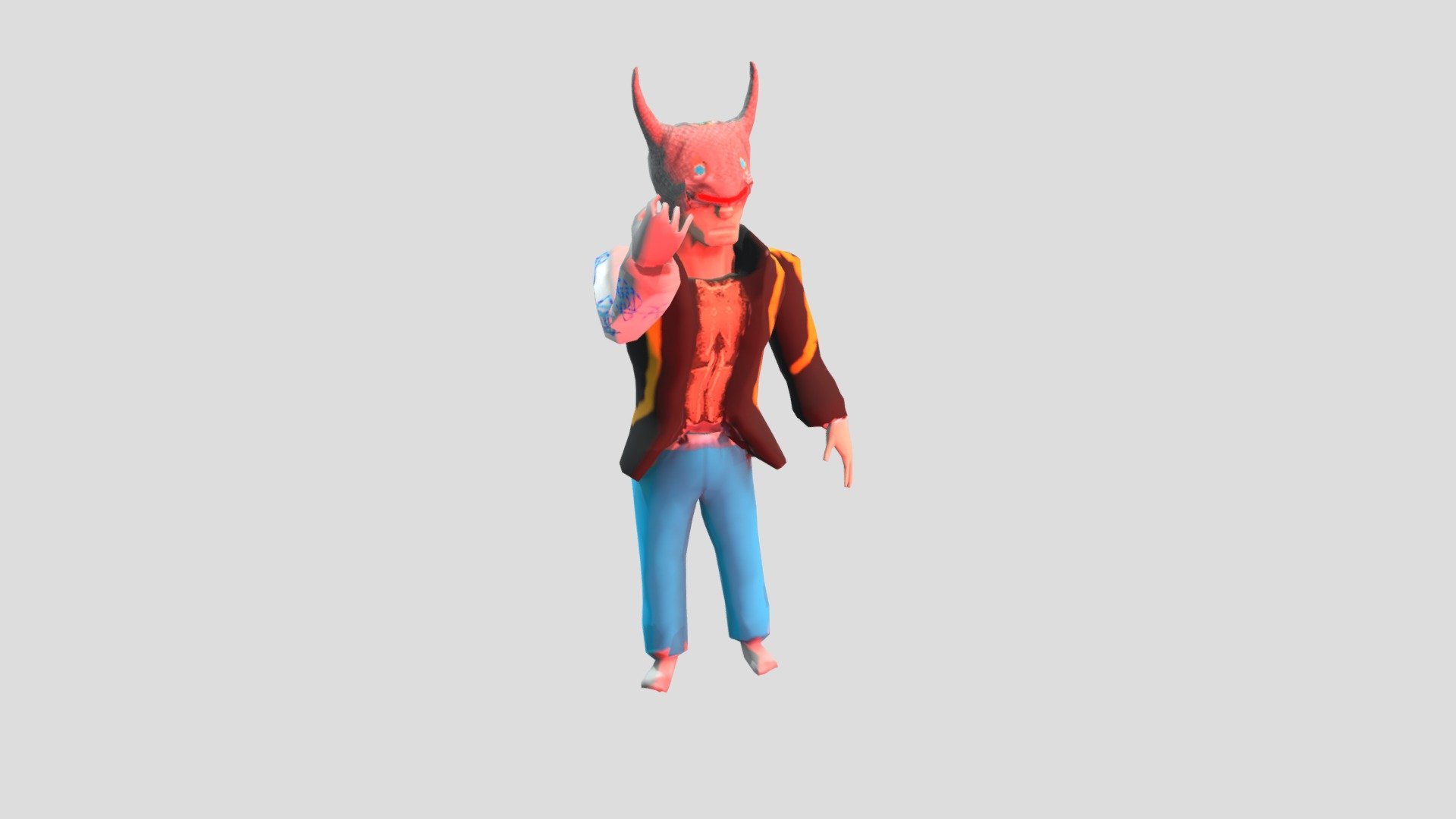 character for posing practice - 3D model by Fergoliam [66213c7] - Sketchfab
