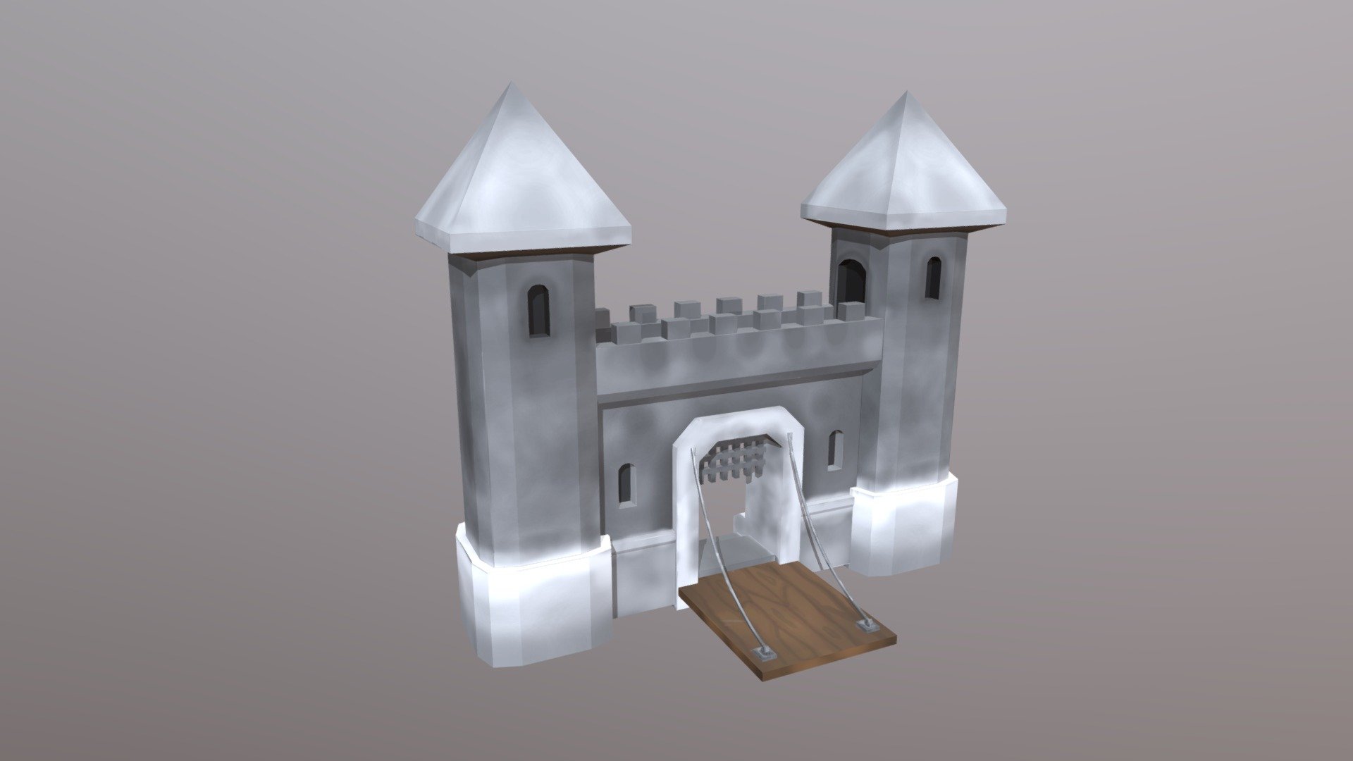 Draw Bridge - 3D model by CWcomptech (@tking) [66214f9] - Sketchfab