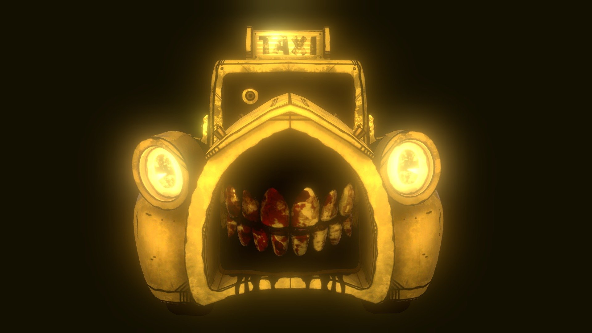 Bendy: Secrets of the Machine - Taxi - Download Free 3D model by MG ...