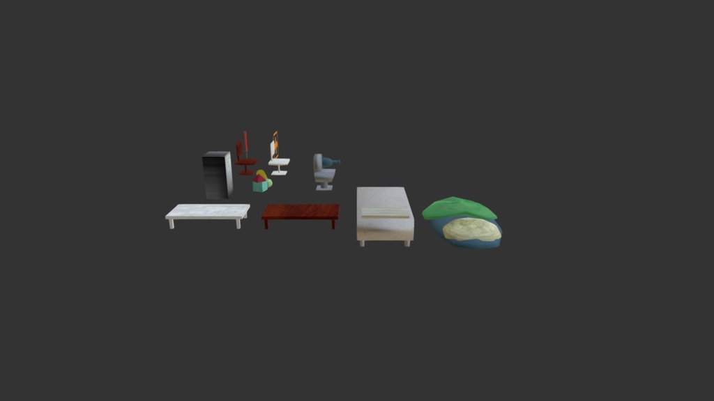Modular Props - Hospital - 3D model by José Moreno Rojas (@jomorogames ...