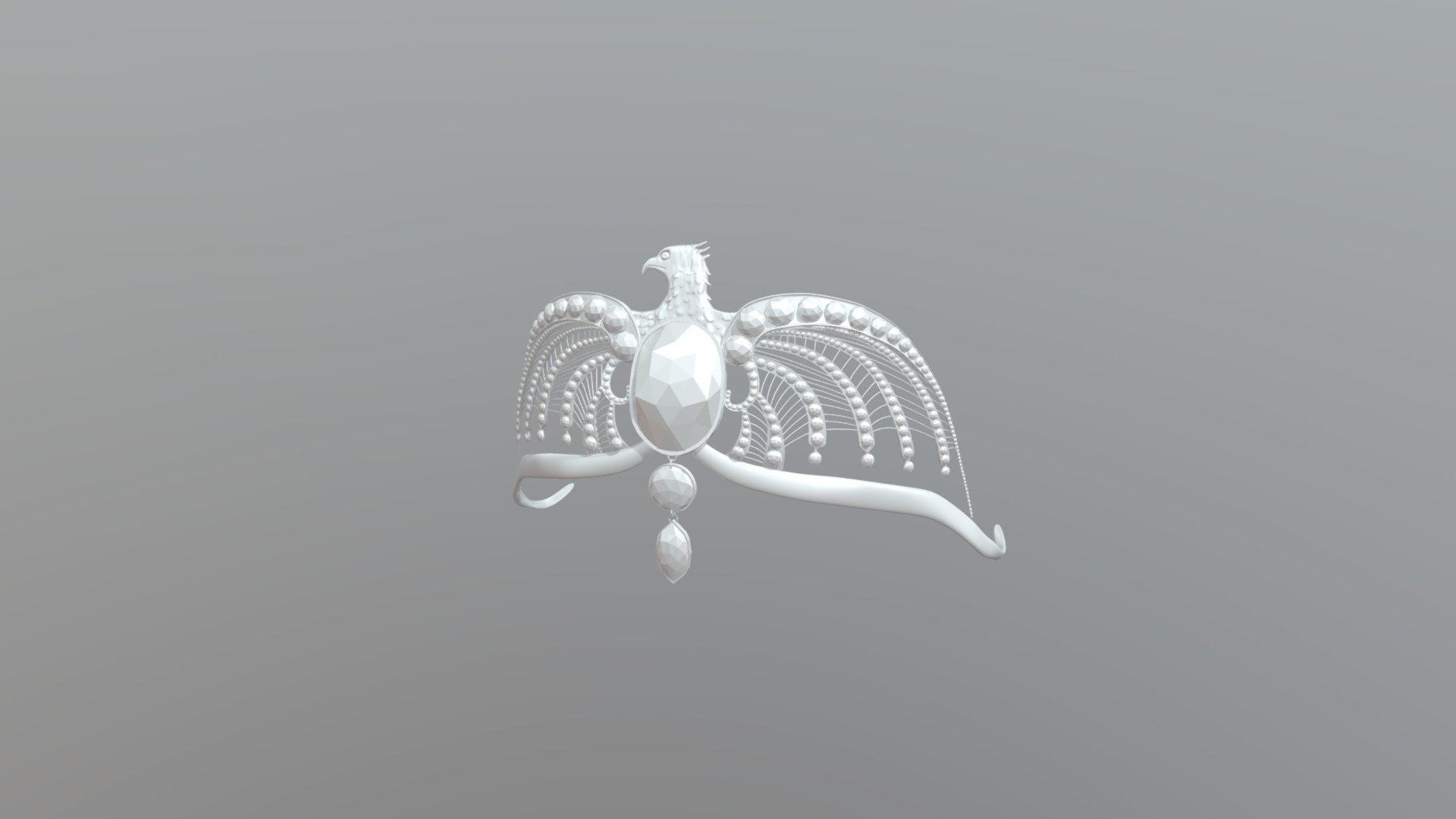 Diadem - 3D model by J3FF (@Ad3pt) [6622513] - Sketchfab