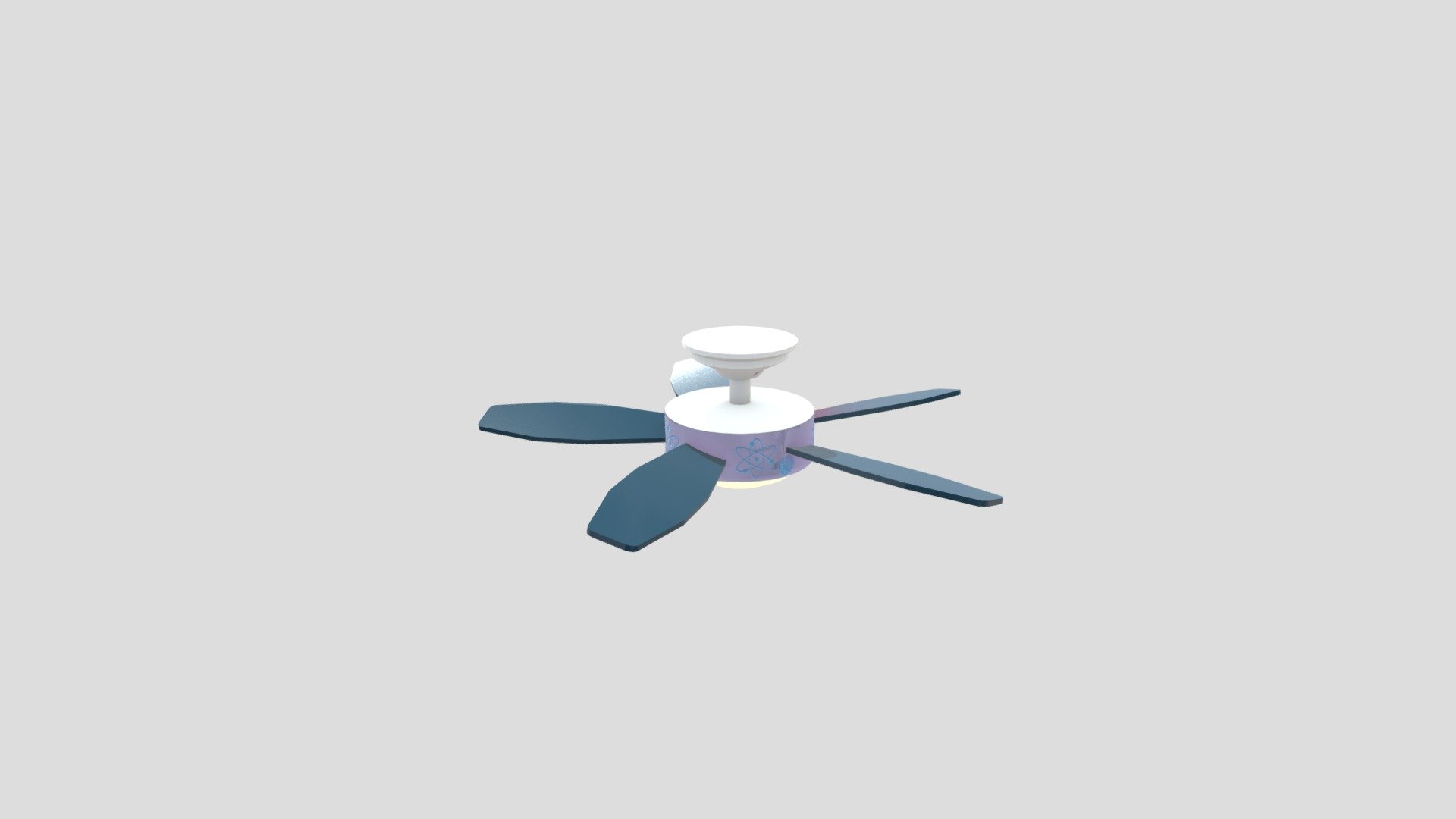 Ceiling Fan - 3D model by Danni Cryderman (@Saphiriouso) [6628088 ...