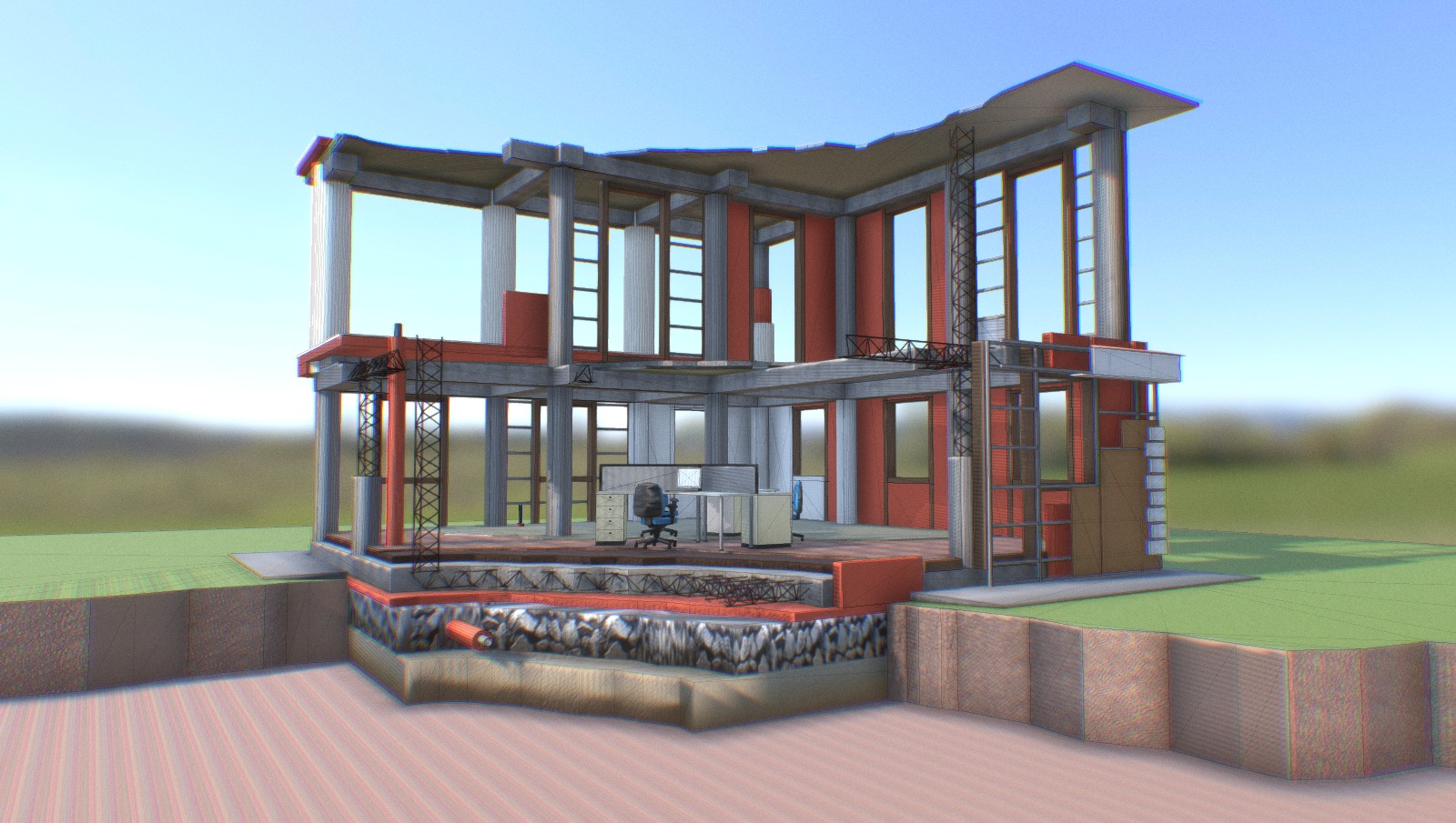 Construction - Download Free 3D model by VRA (@architect47) [66286d7 ...
