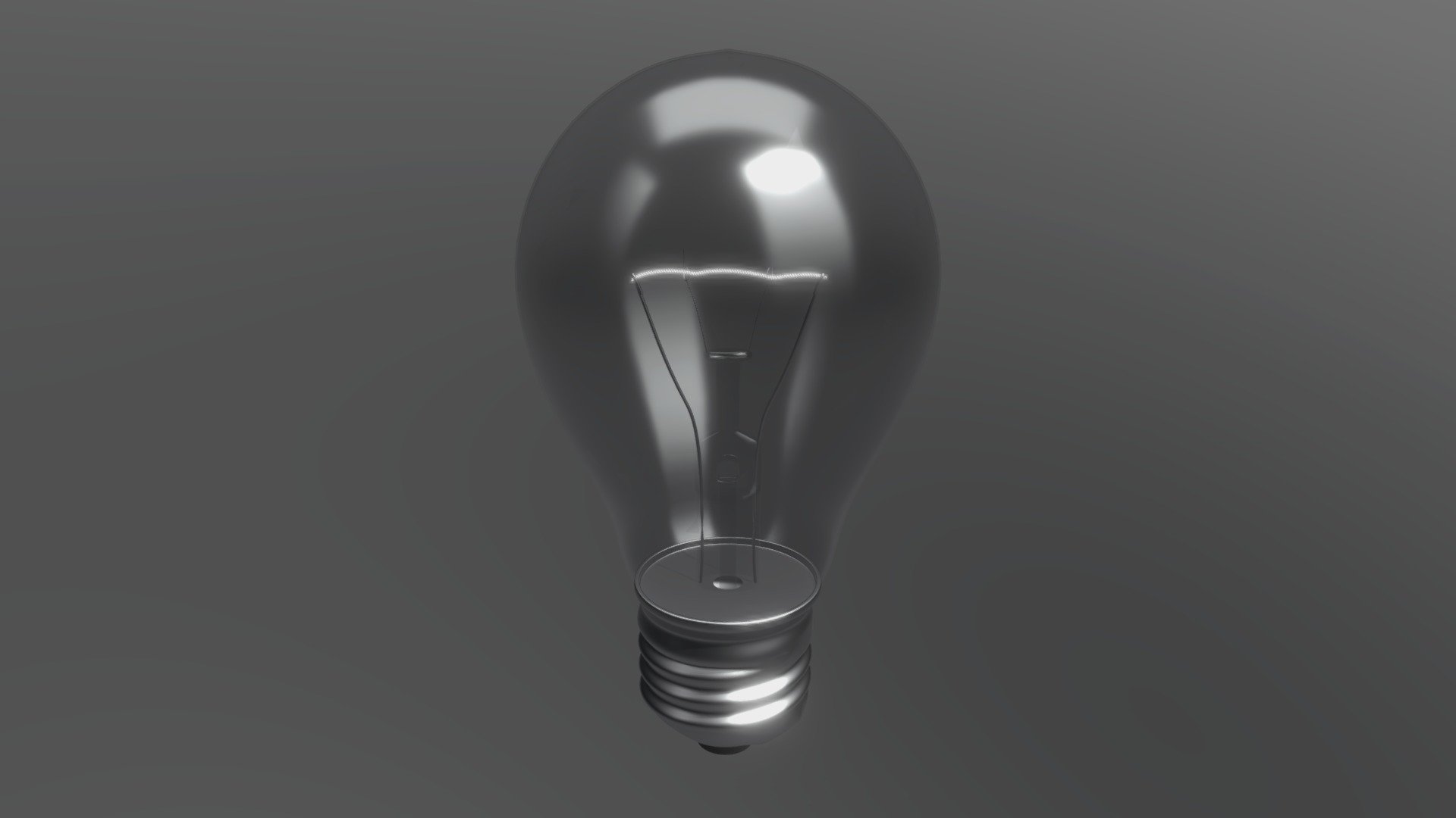 Light Bulb, Screw Base - 3D model by Robert Wooldridge ...