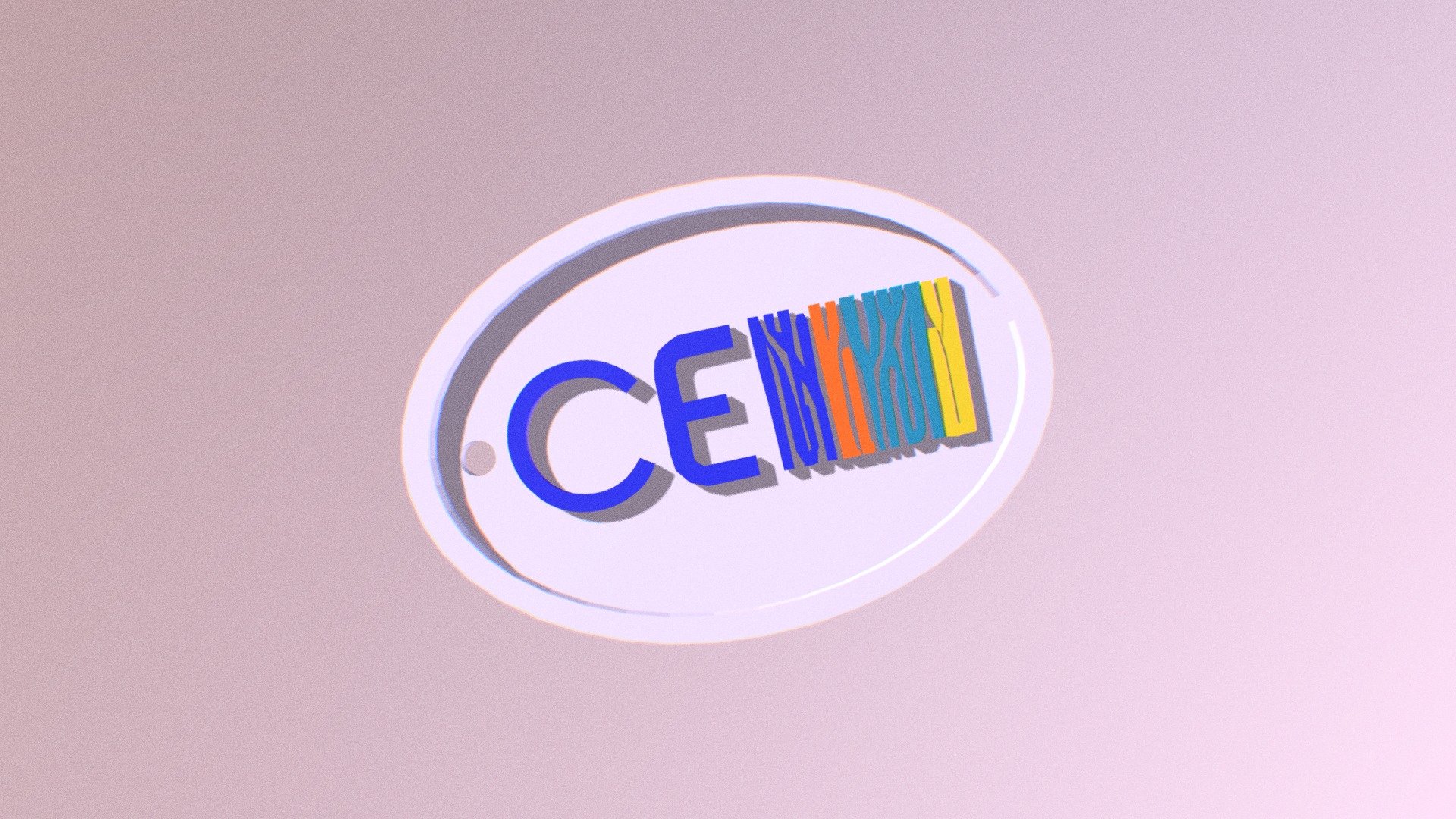 CE | Keychain - 3D model by Andrea (@Shewolfy) [662aa81] - Sketchfab