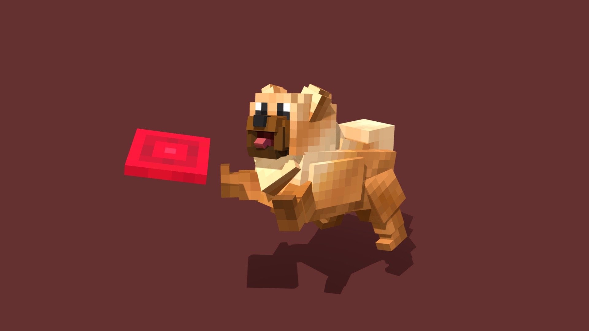 Chow-Chow - 3D model by MOSKA (@moska_design) [662b8e7] - Sketchfab