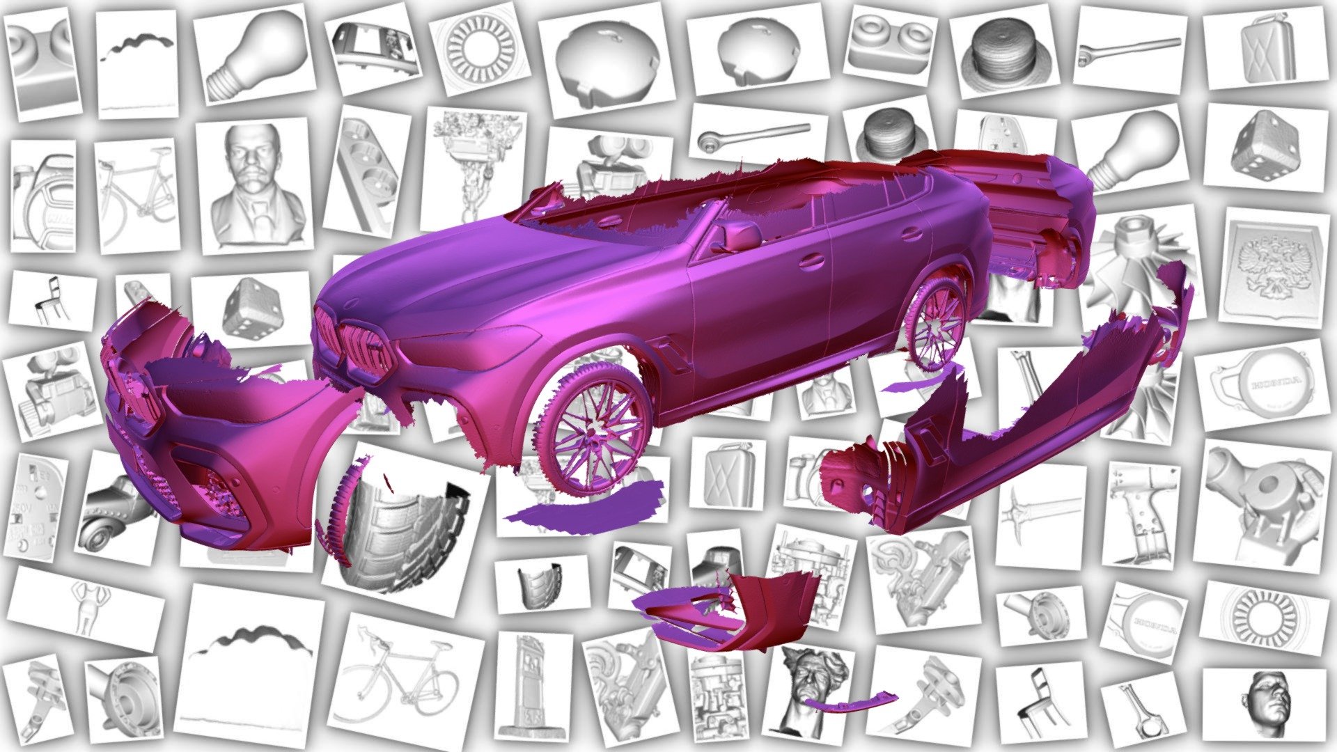 BMW X6M 3D Scan Data - 3D model by CAD-LAB (@3dscaning) [662be2e ...
