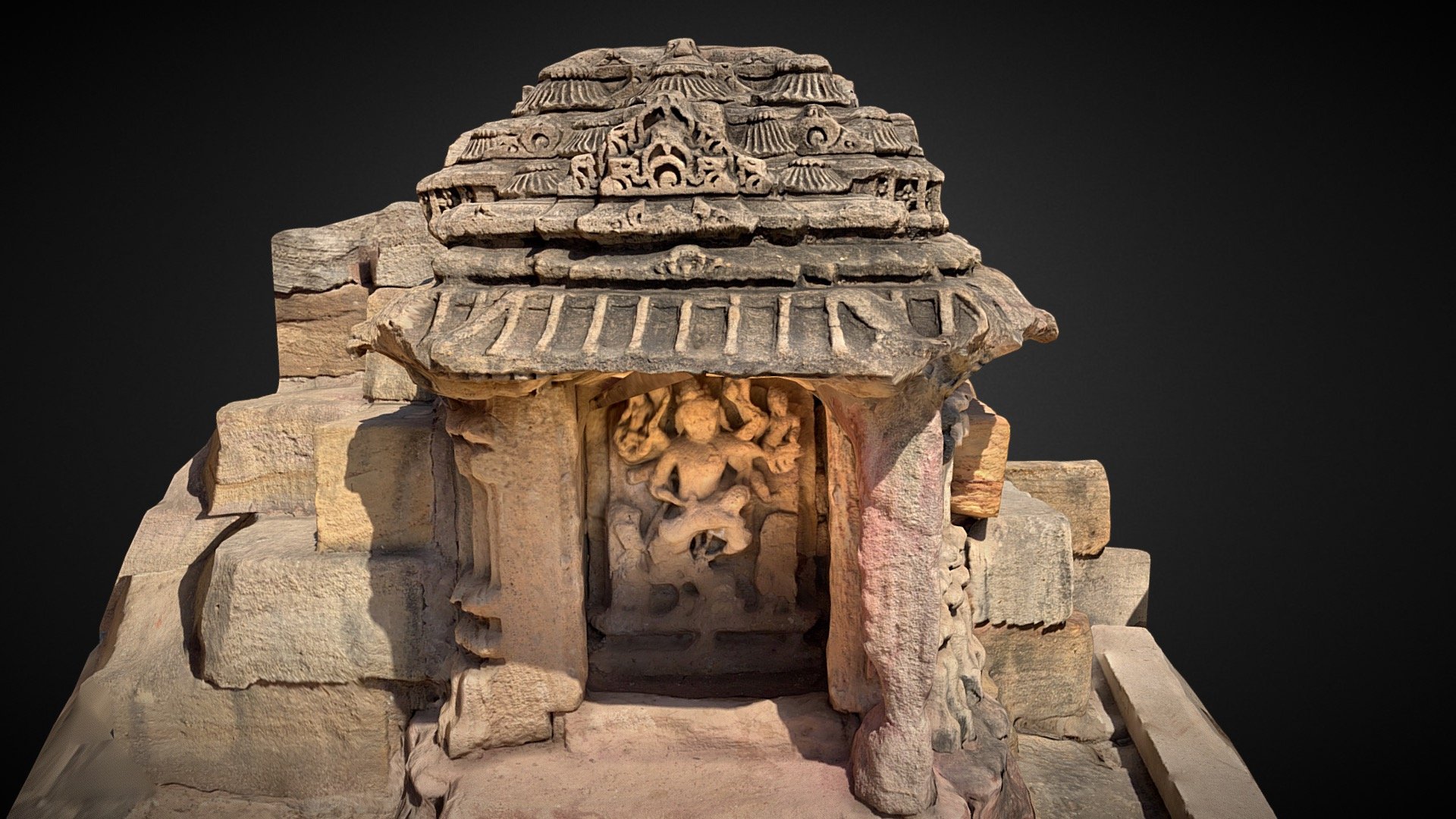 Sun Temple of Modhera, Gujarat. detail - 3D model by Doron Altaratz ...