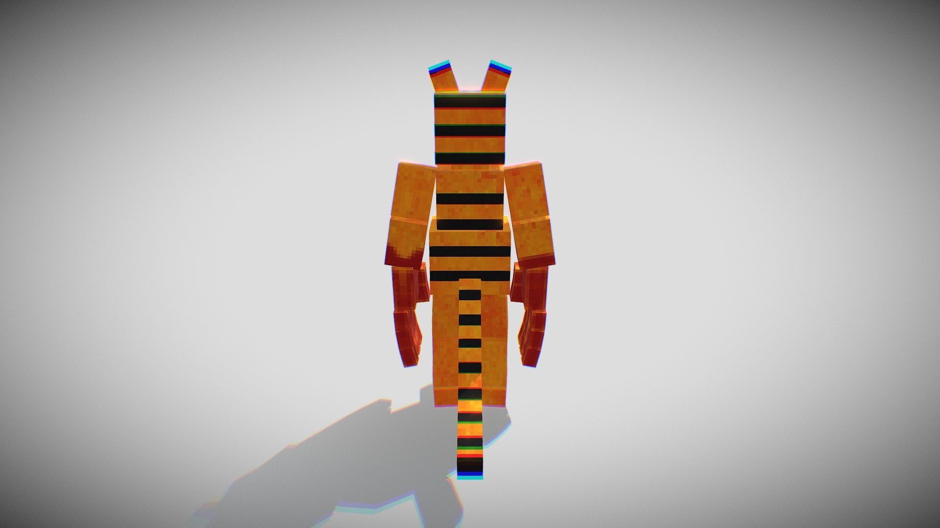 Garfield cannibal - 3D model by overtregularity13 [662f876] - Sketchfab