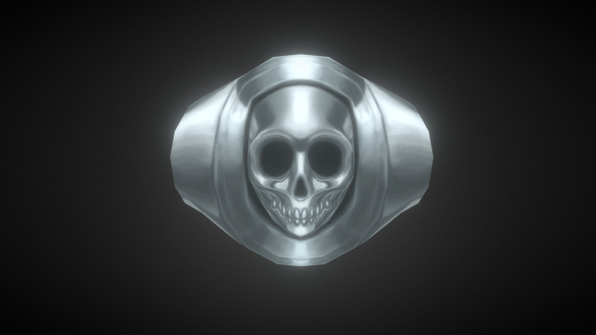 ring-skull design-hand painted - Download Free 3D model by cyclocosmia3 ...