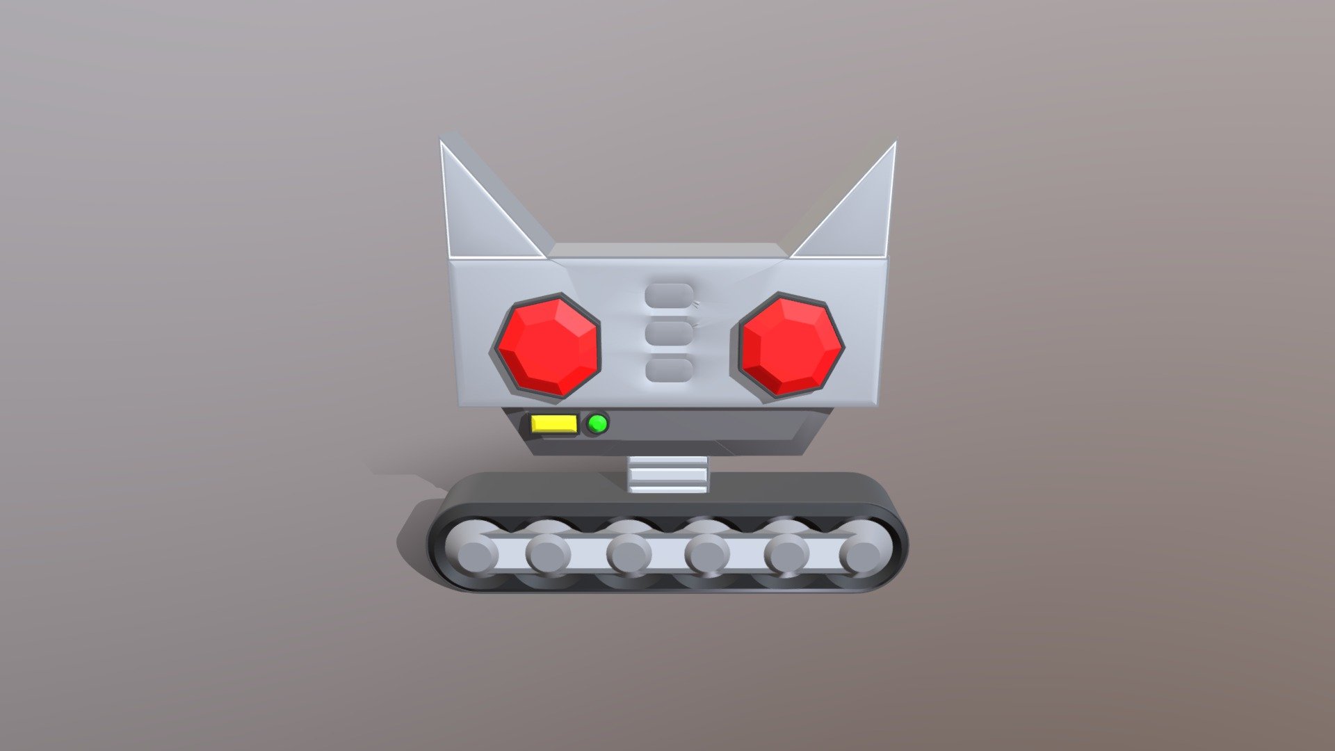 Robot_ChatRoulant - 3D model by cedLafontaine [663015e] - Sketchfab
