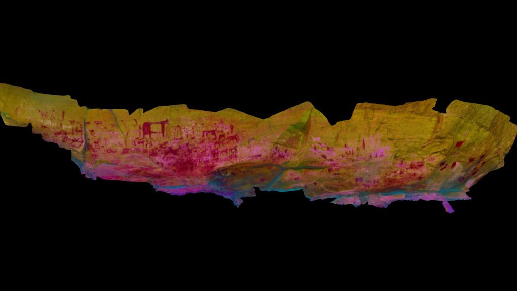 The main panel of Archeï VII - CRGB colour space - 3D model by ... The main panel of Archeï VII - CRGB colour space - 3D model by ...