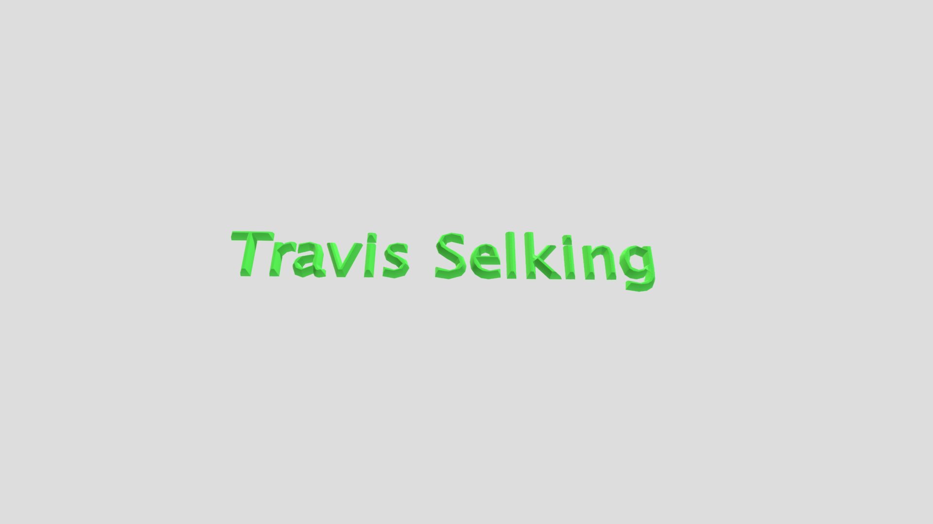Signature - Download Free 3D model by travis848 [663308d] - Sketchfab