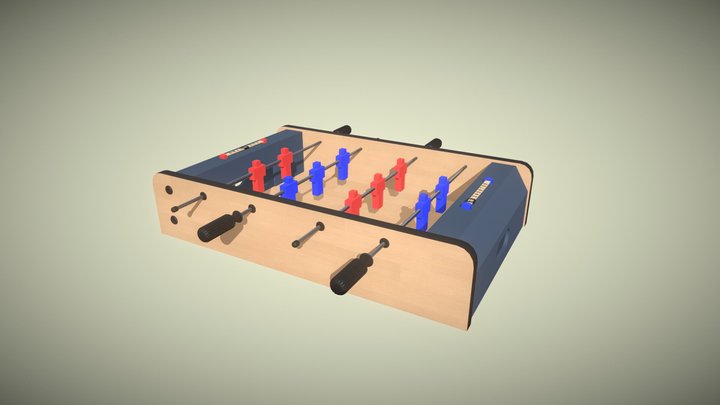 Table-football 3D models - Sketchfab
