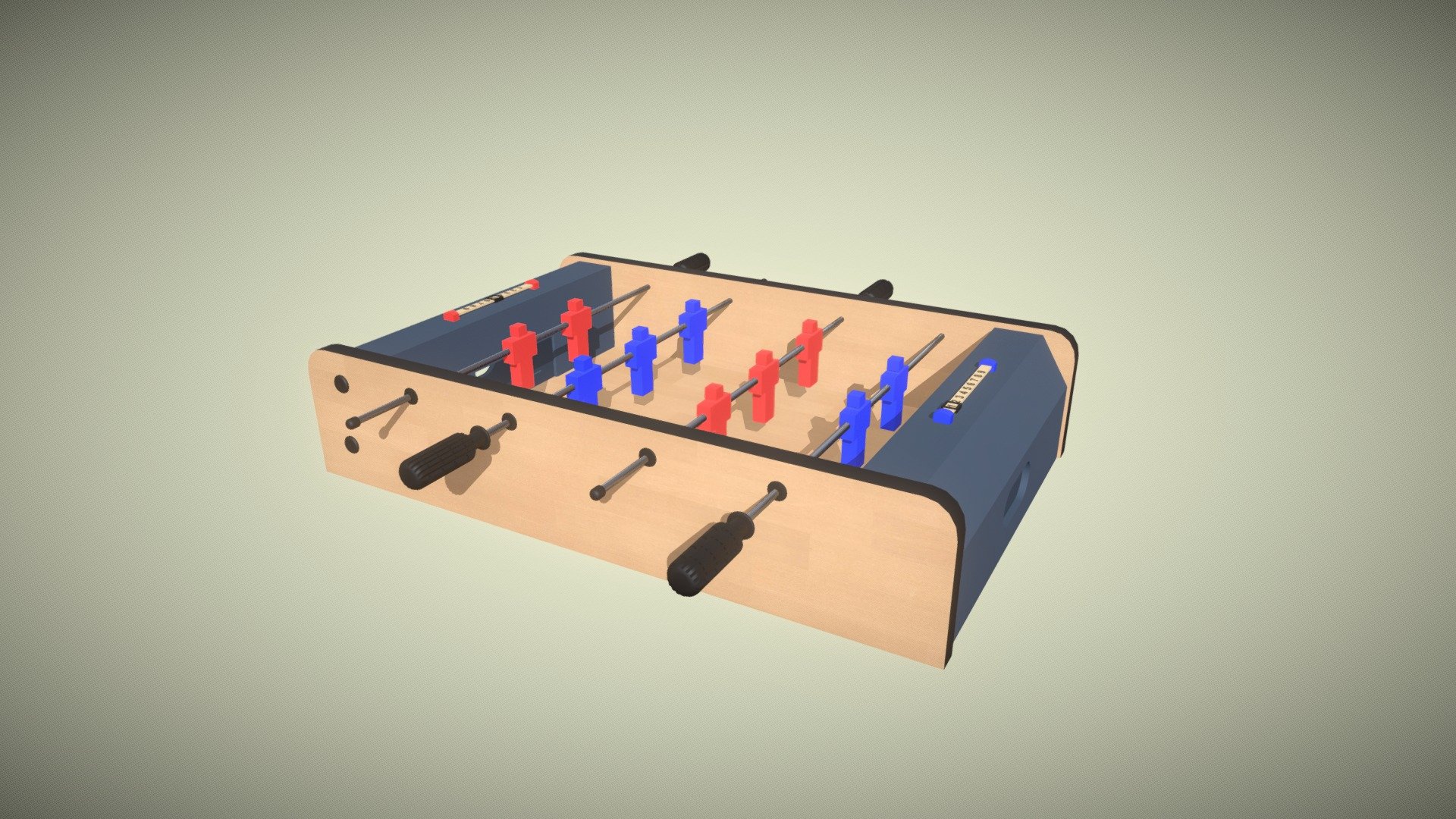 Table Football - 3D model by Torfifee [6633749] - Sketchfab