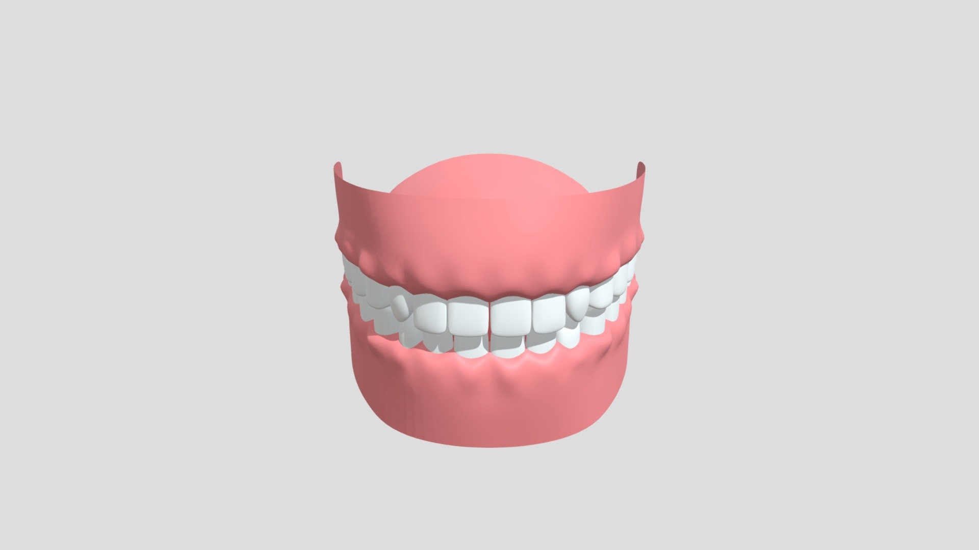 Human mouth - 3D model by Auriston Pacheco (@Auriston.Pacheco) [6633f84 ...