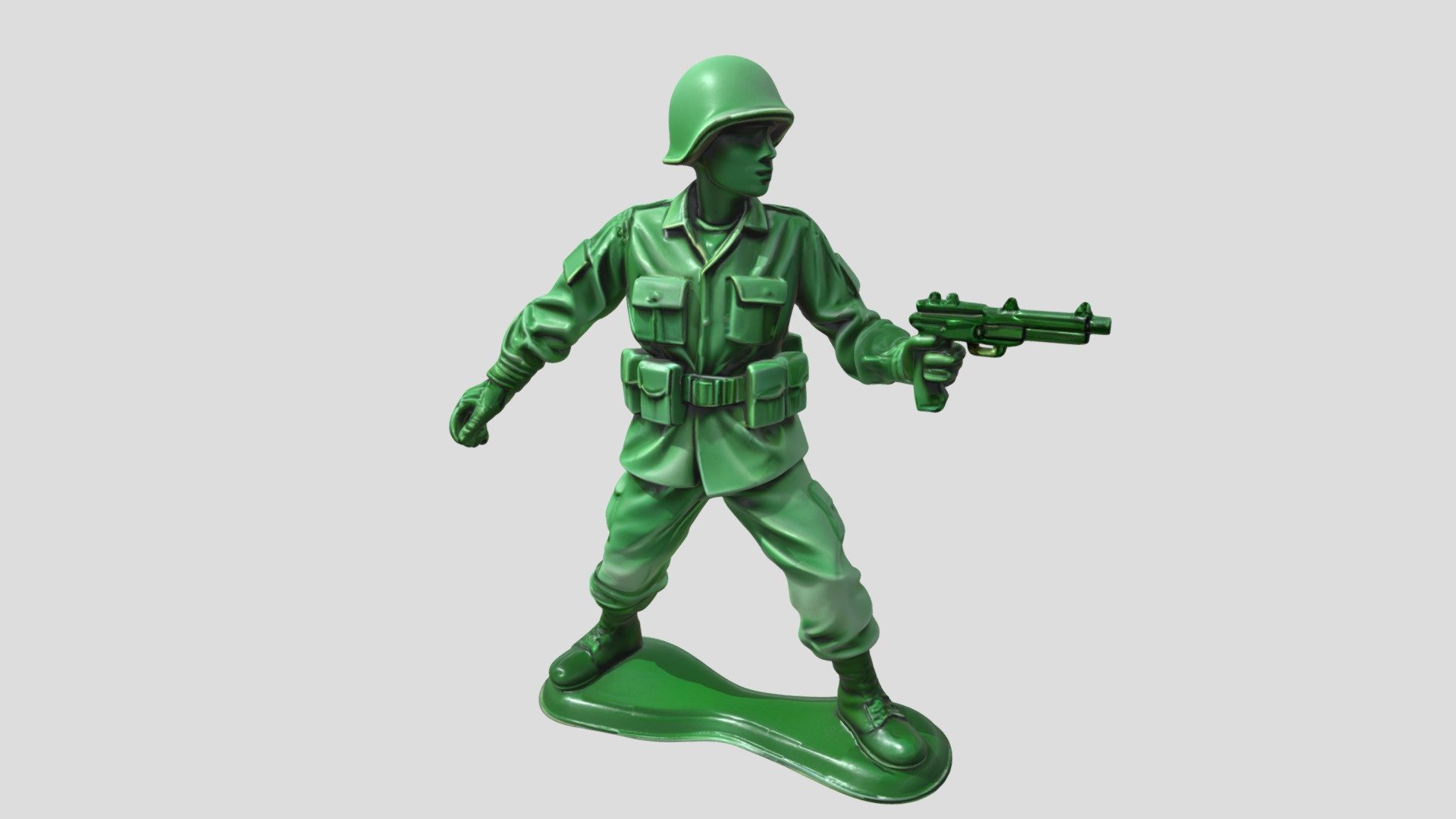 Army Men Green Soldier - Download Free 3D model by Mohammad Rajabloo ...