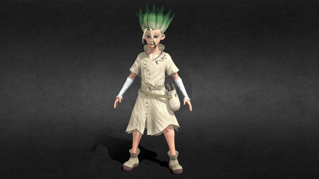 senku - A 3D model collection by quendias.26 - Sketchfab