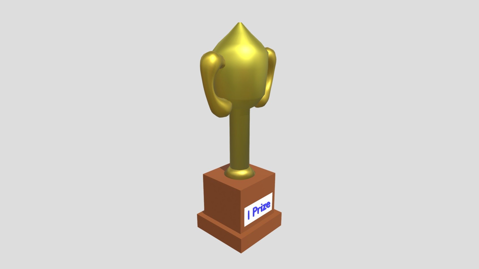 Trophy Blender - Download Free 3D model by Blender God ...
