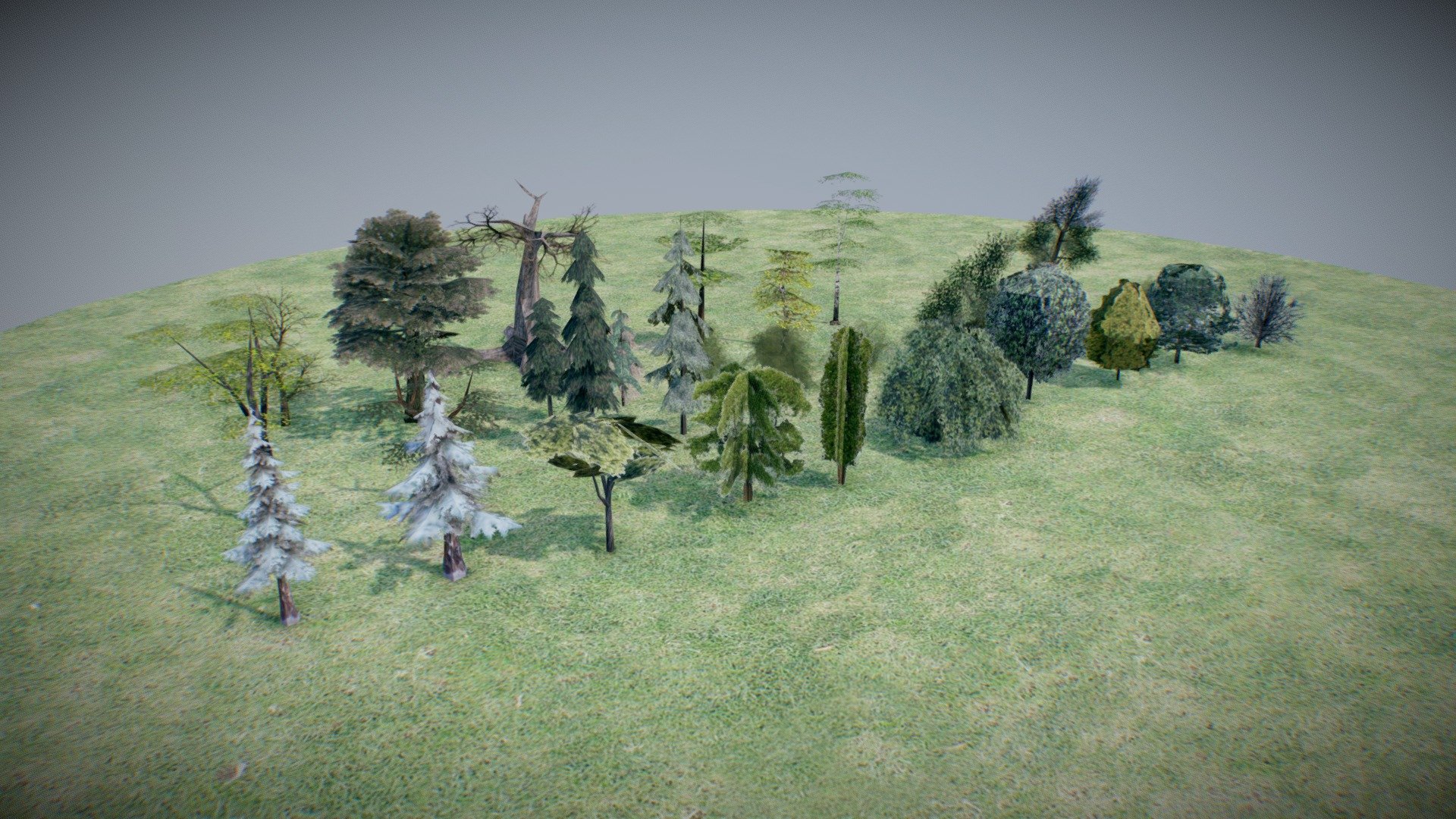 lowpoly vegetation selection 06 - 3D model by 𝖟𝖙𝖗𝖟𝖙𝖗 (@ztrztr3 ...