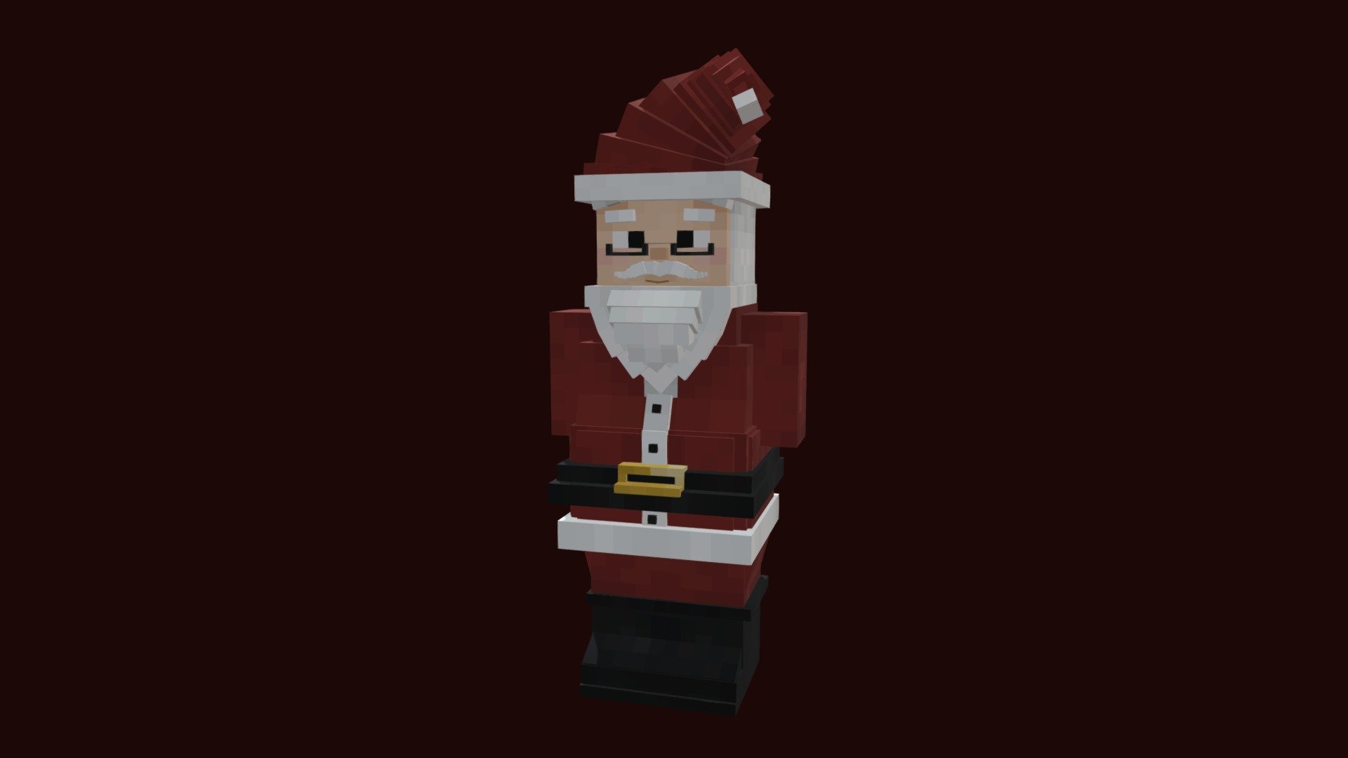 Minecraft NPC Santa - 3D model by applerain [66374c9] - Sketchfab