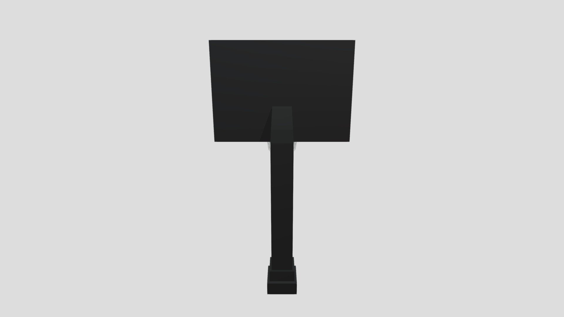 low poly basketball hoop - Download Free 3D model by elliotcp [6638d9f ...
