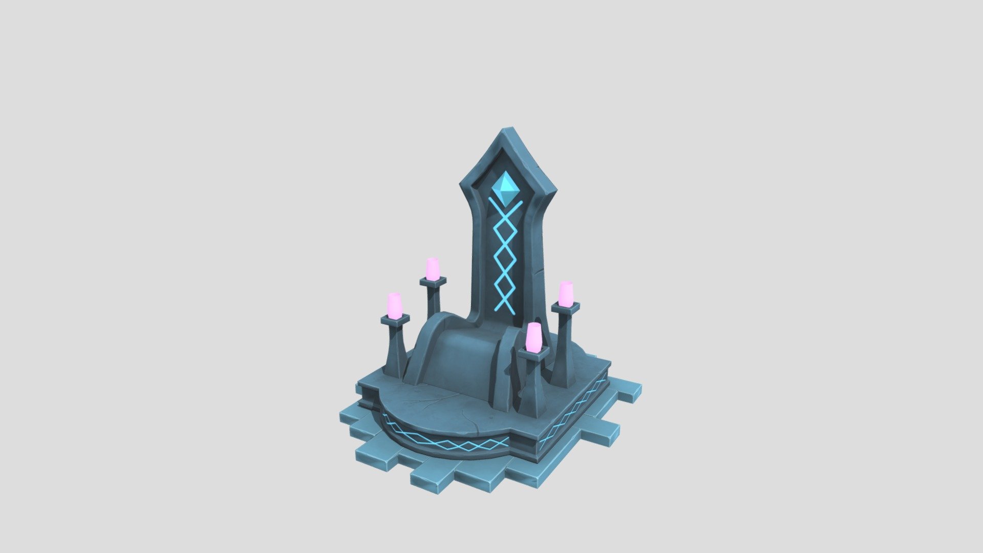 Throne - Download Free 3D model by Js_TuruokaJunpei [66394b2] - Sketchfab