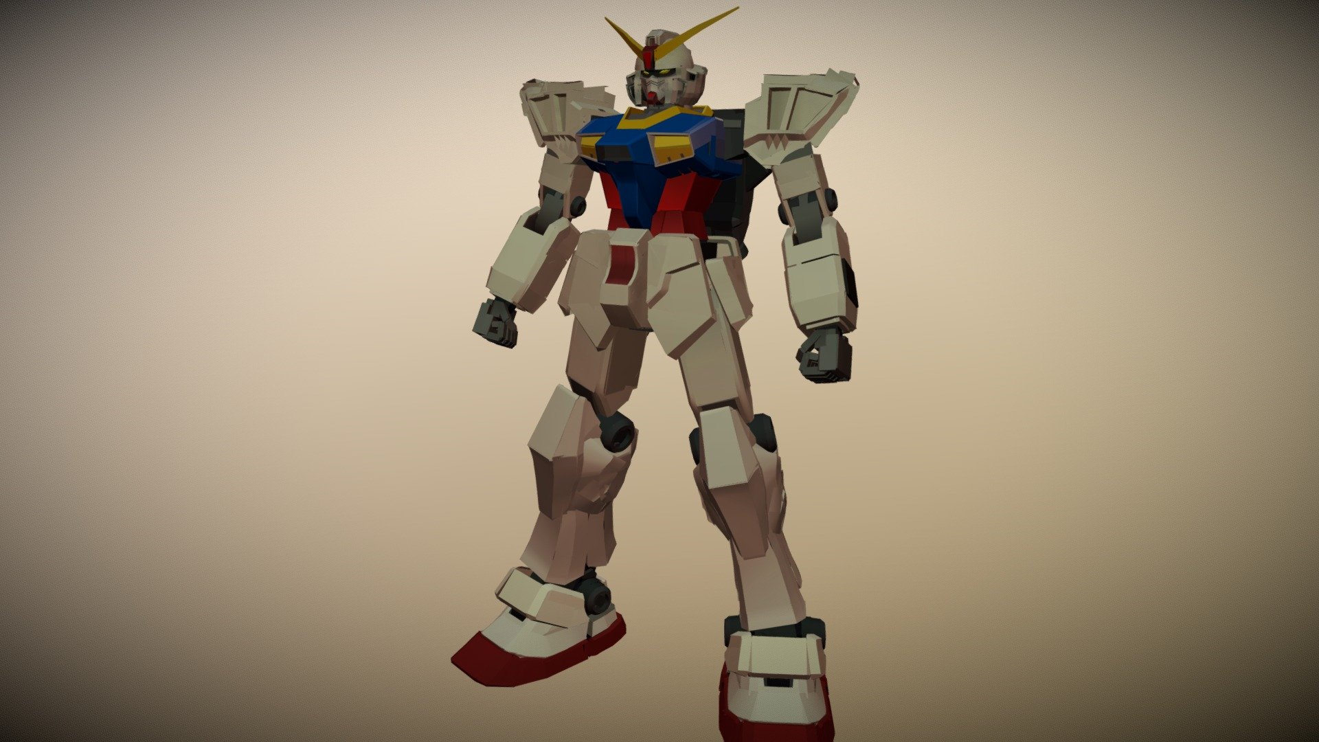 gundam - 3D model by threepwood (@TUONO) [663a7cd] - Sketchfab