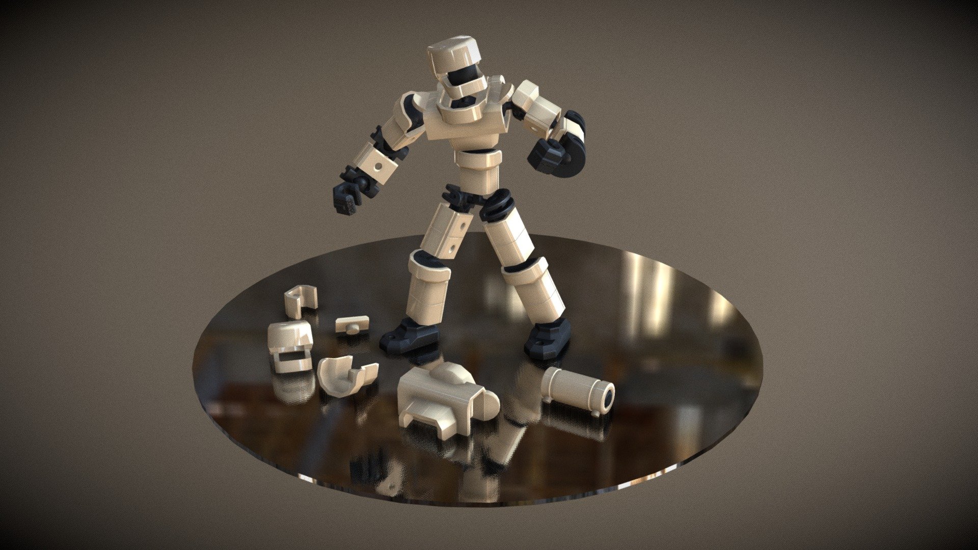 Robot Design - 3D model by SeanKimWorks.com (@nabithecat) [663b6ab ...
