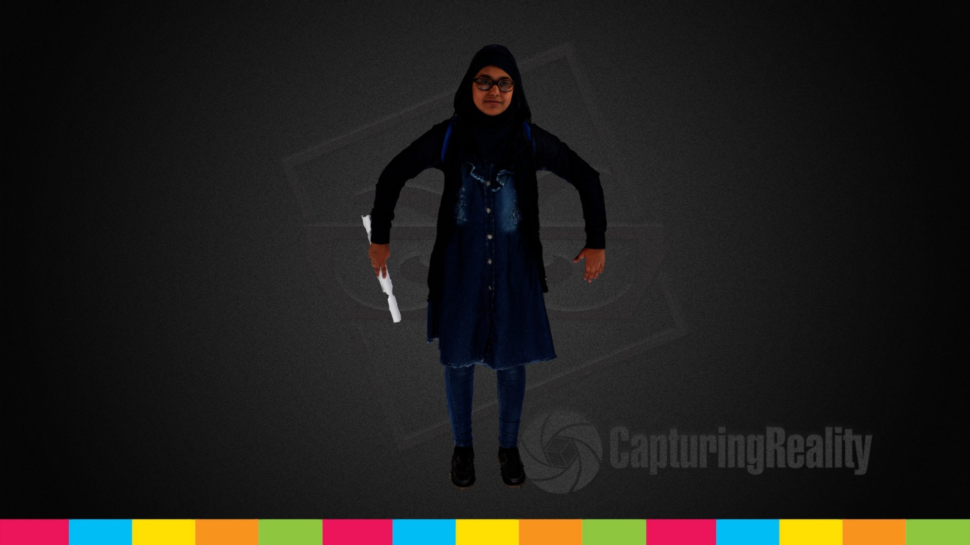 Mariam's A-Pose - The Big Bang Fair - 3D model by backface [663d924 ...