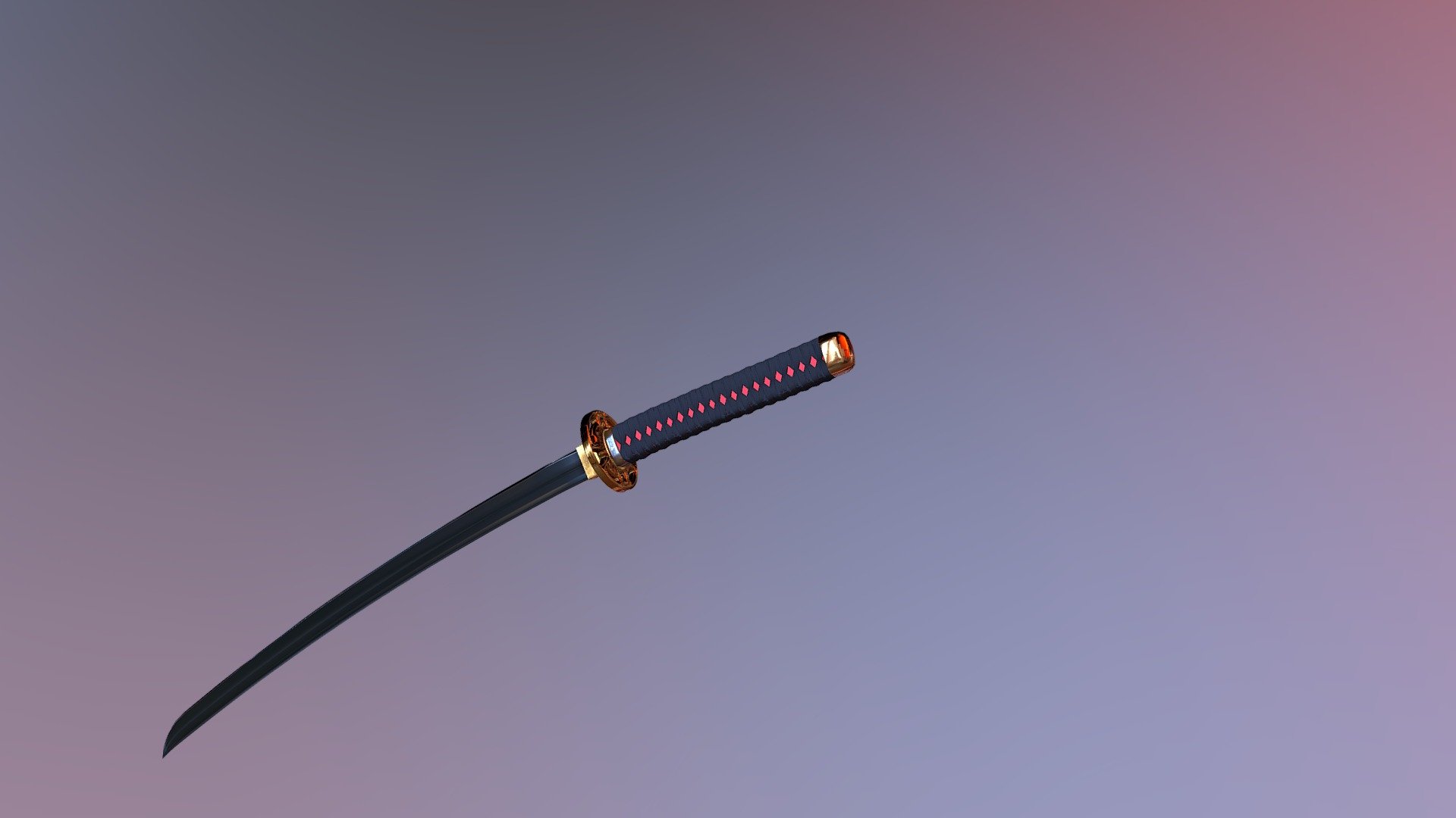 Sashika Katana - 3D model by Chirawat [663e1b3] - Sketchfab