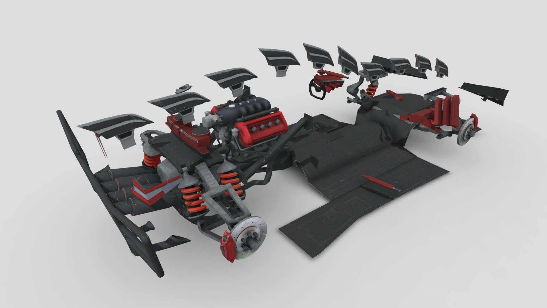 Tez Eagle Internals - Download Free 3D model by Carmalogue [663e39e ...