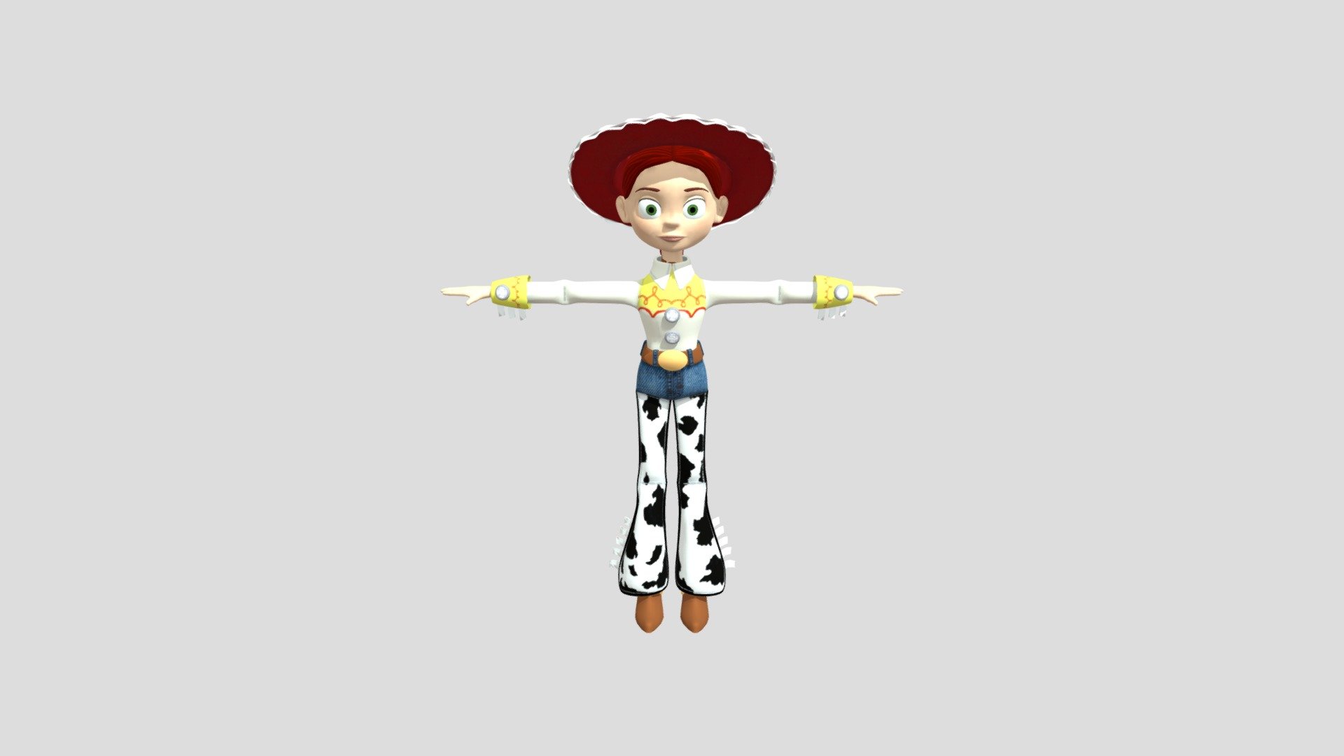 Wii - Toy Story 3 - Jessie - Download Free 3D model by ...