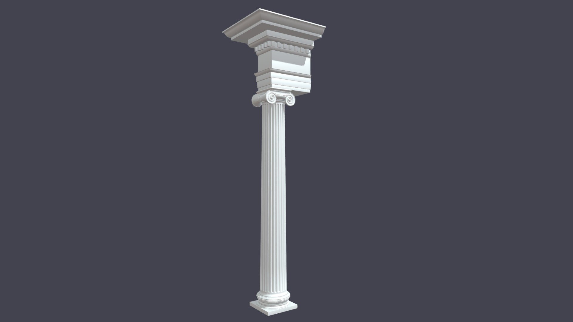 İonic Order - 3D model by brky_cvdr [664005e] - Sketchfab