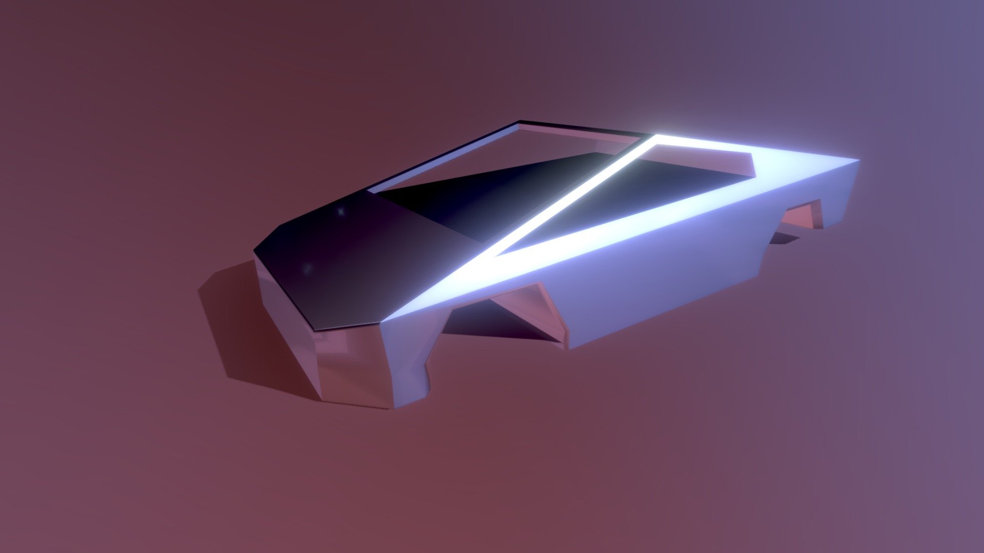 CyberTruck Frame - Download Free 3D model by Calfan [6640d46] - Sketchfab