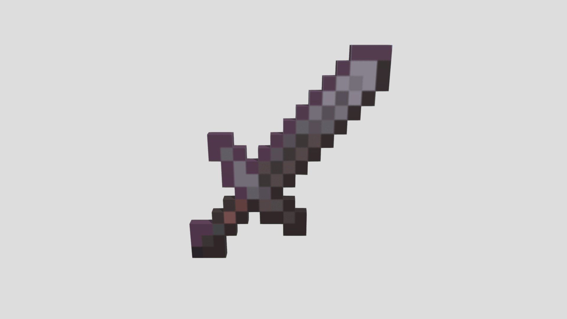 Netherite Sword Download Free 3D Model By Kareemzoufouf 59 OFF