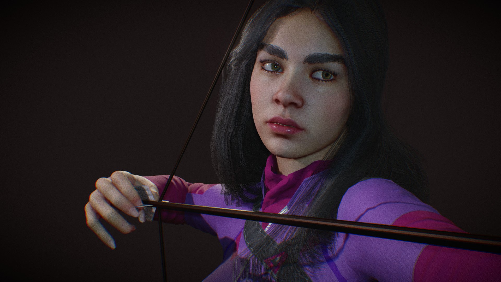 Kate Bishop - Buy Royalty Free 3D model by Cg Stuff (@bokeh) [6643a60 ...