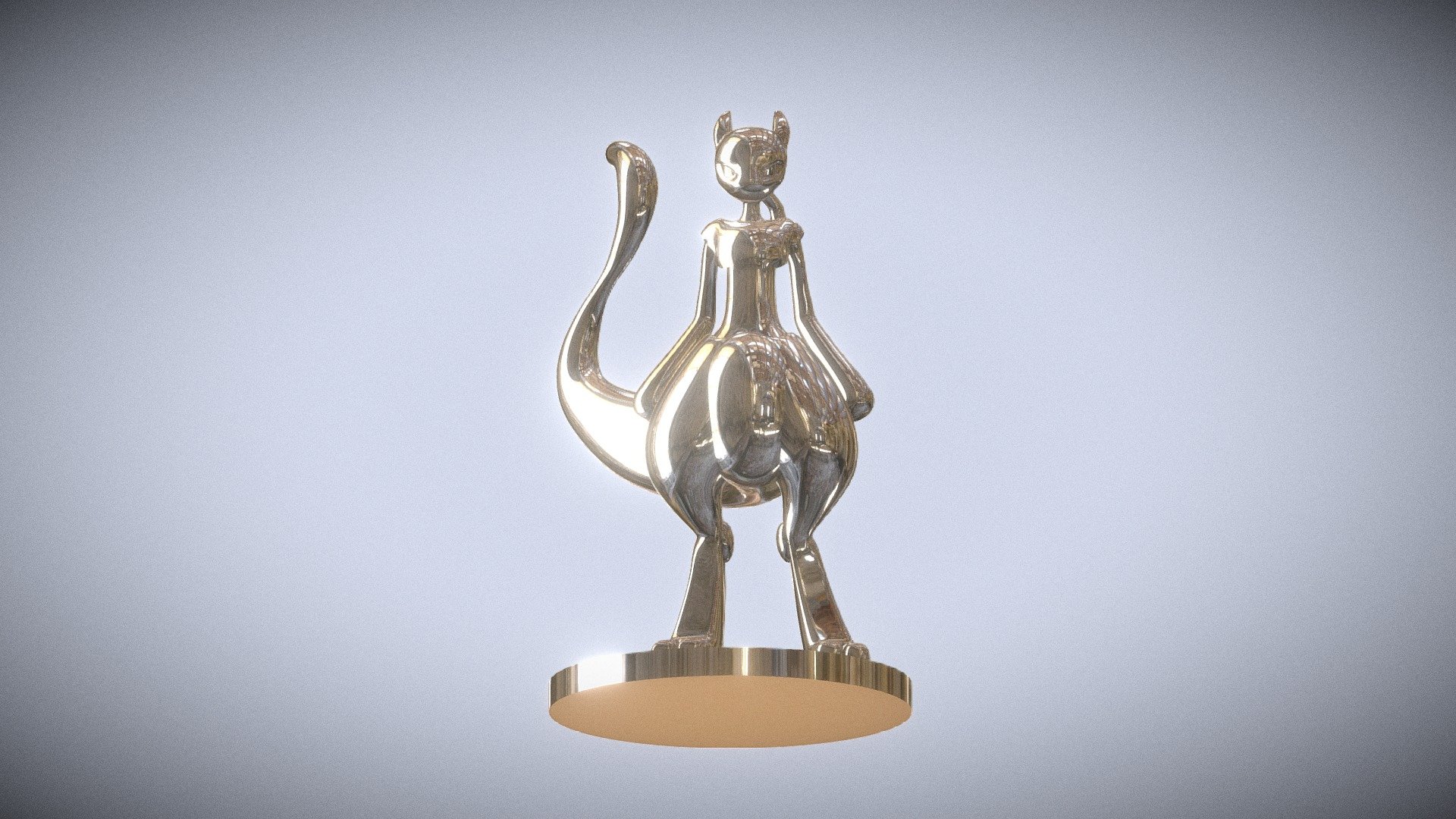 Mewtwo (1) - 3D model by jjamison34 [66446bd] - Sketchfab