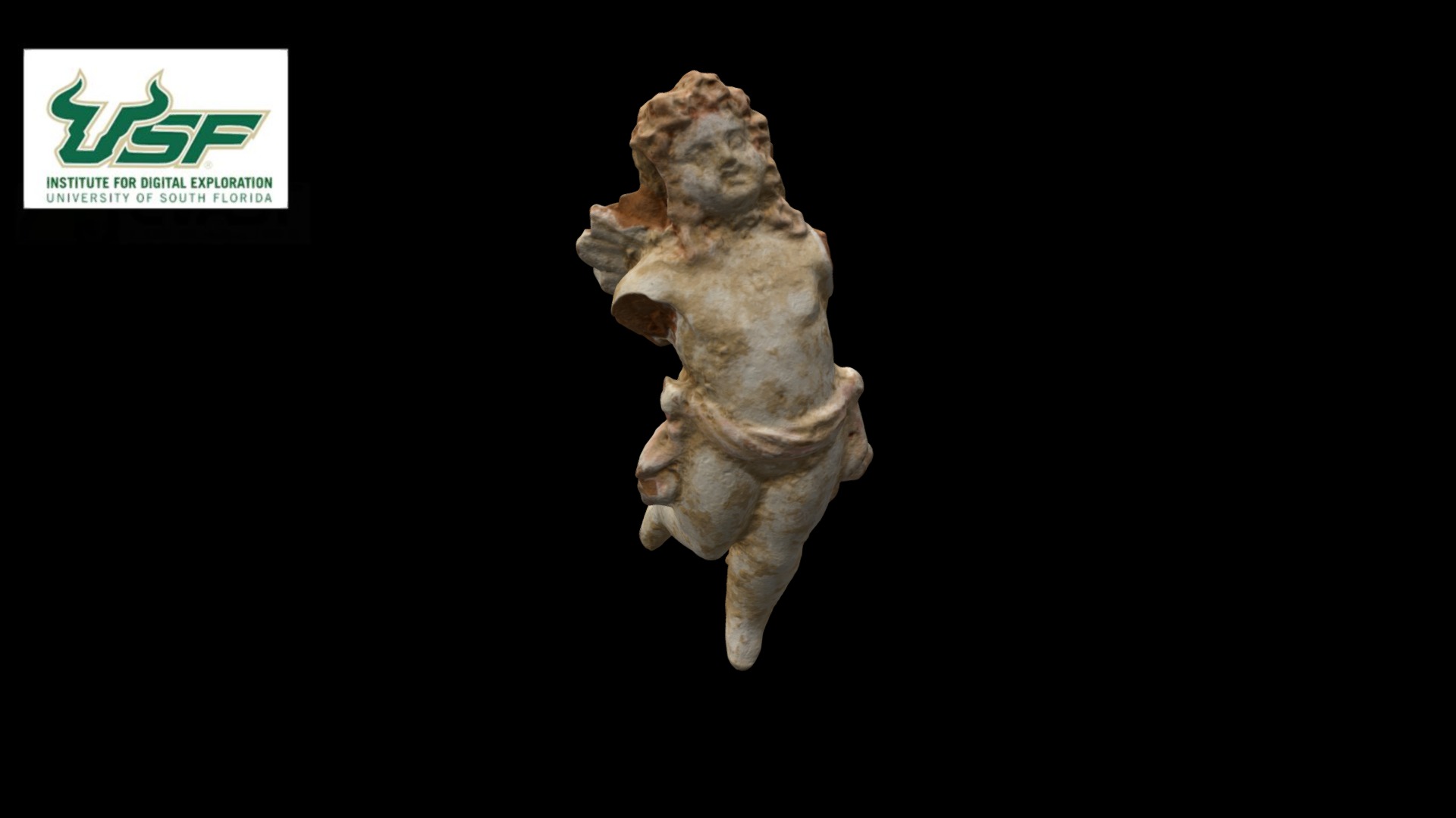 Winged Eros Figurine - 3D model by USF Institute for Digital ...