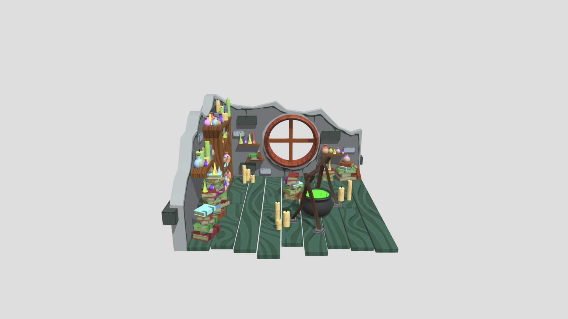 Witch Lab - 3D model by nvlxz [66475c8] - Sketchfab