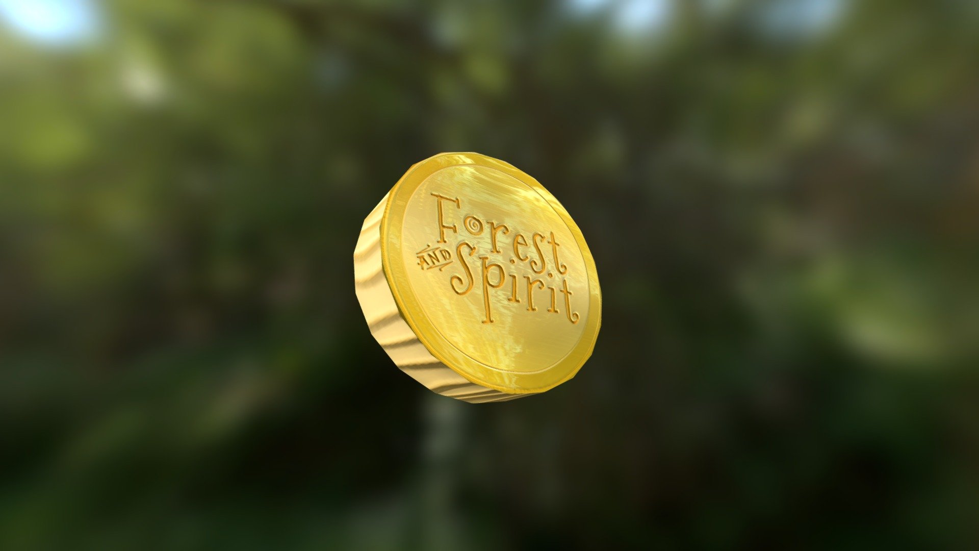 Forest Coin - 3D model by racheltress [66498de] - Sketchfab