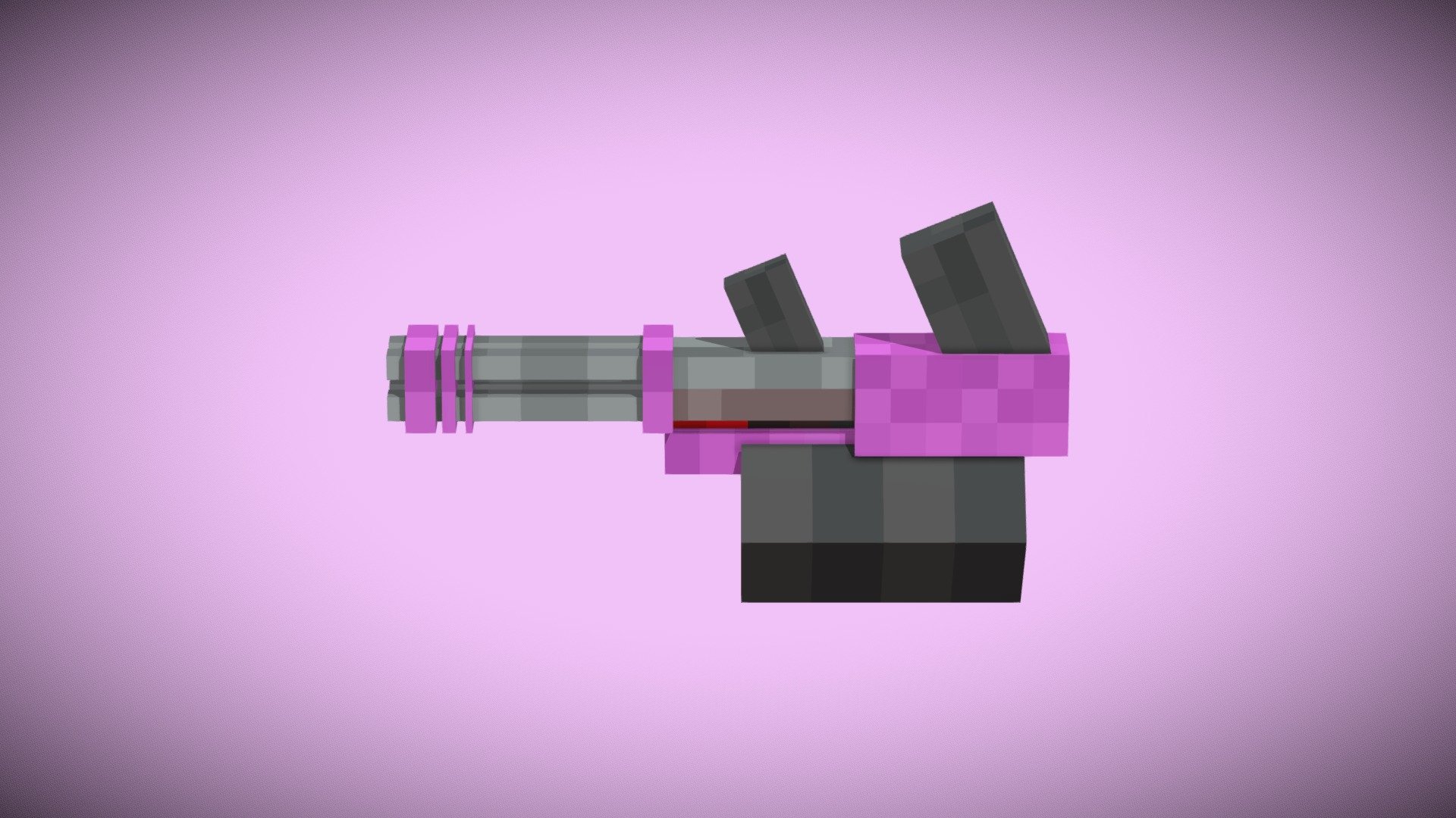 Simple Lazer Gatling Gun - 3D model by PixLpuncher [664a01e] - Sketchfab