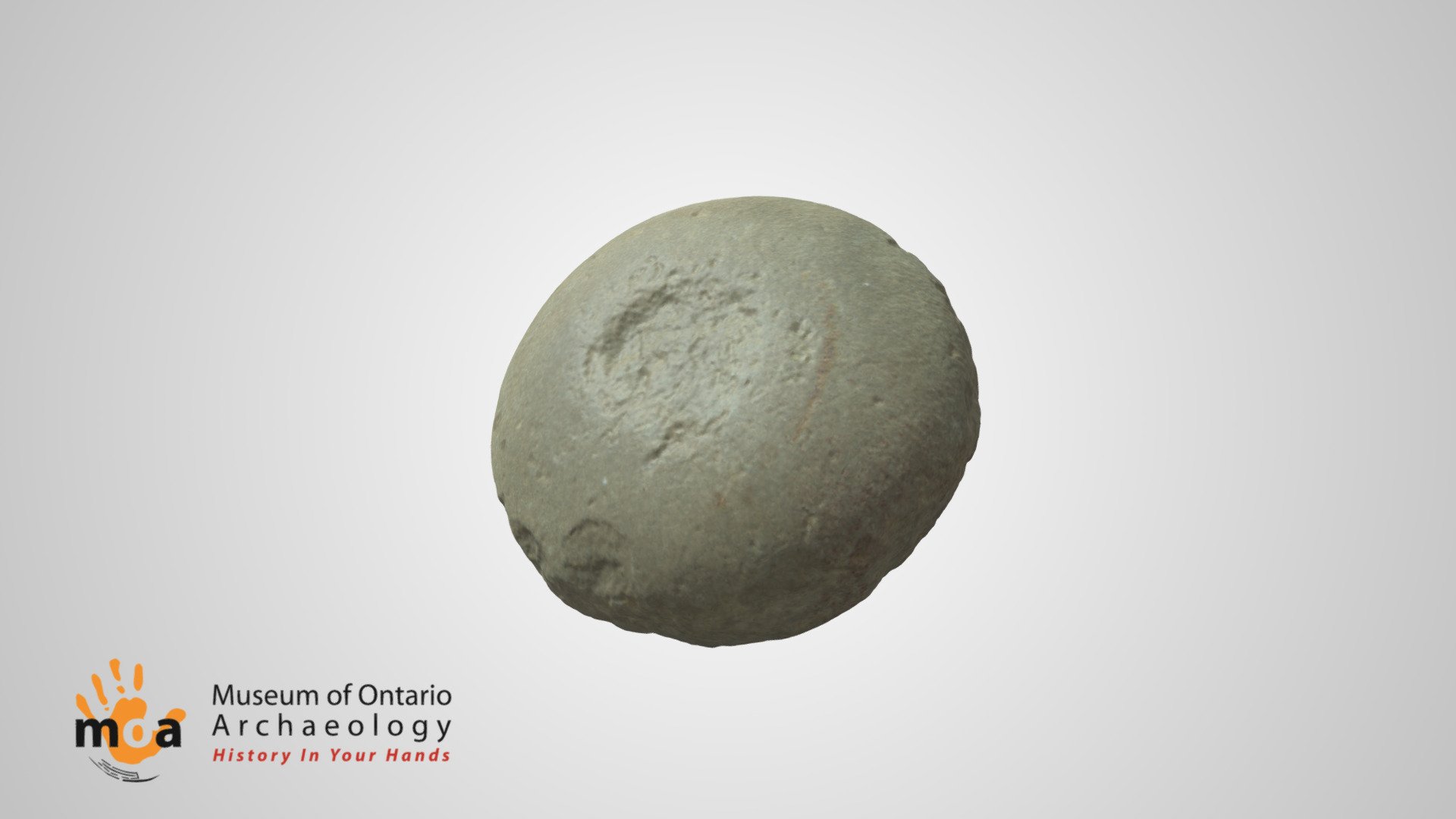 64 HAN Hammerstone Anvil Stone J124 - 3D model by MuseOntArch [664c320 ...