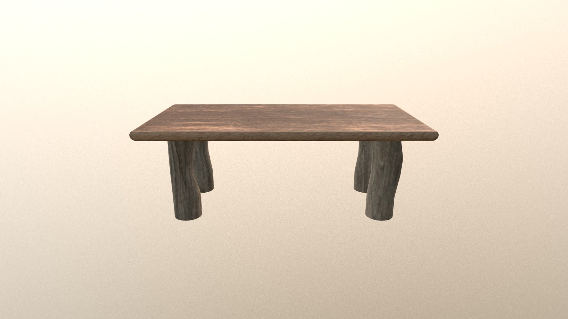 Cabin Table - 3D model by baileyrusso [664dbe0] - Sketchfab