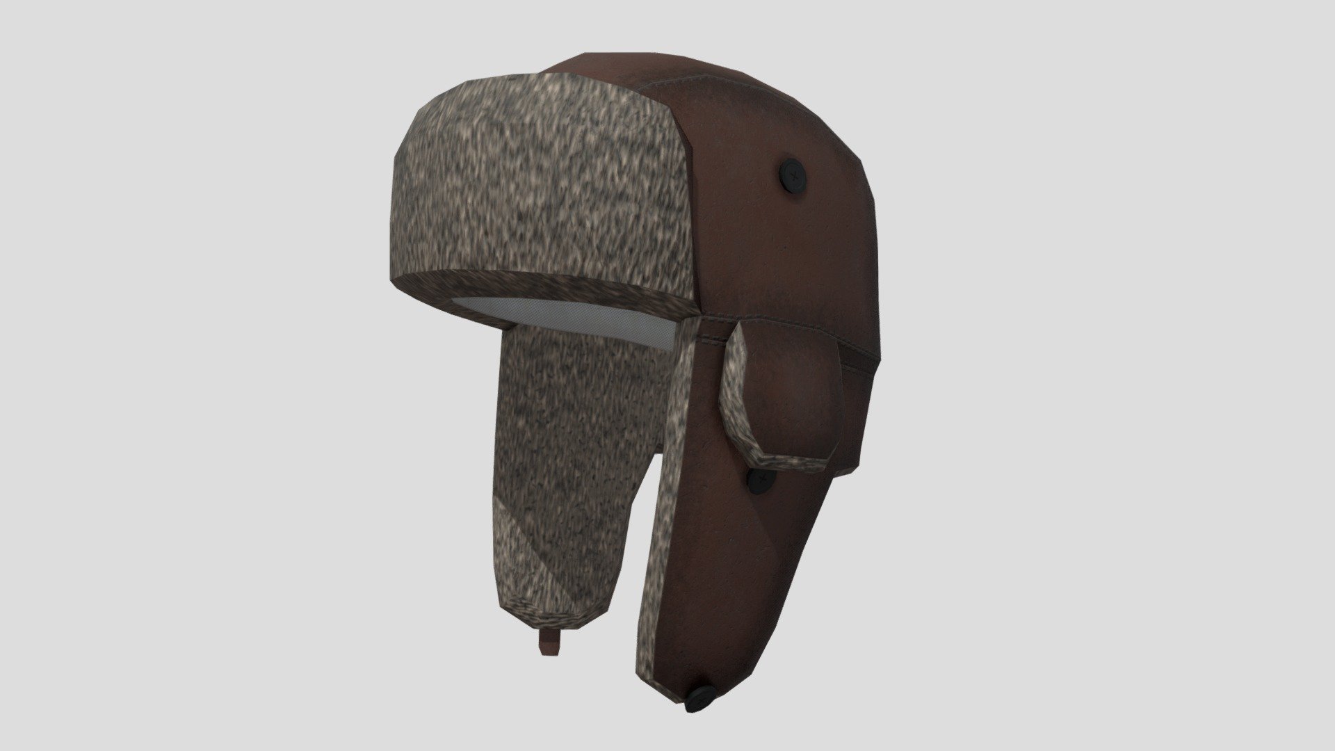 Ushanka - Trapper hat - Buy Royalty Free 3D model by Zbrojmistrz ...